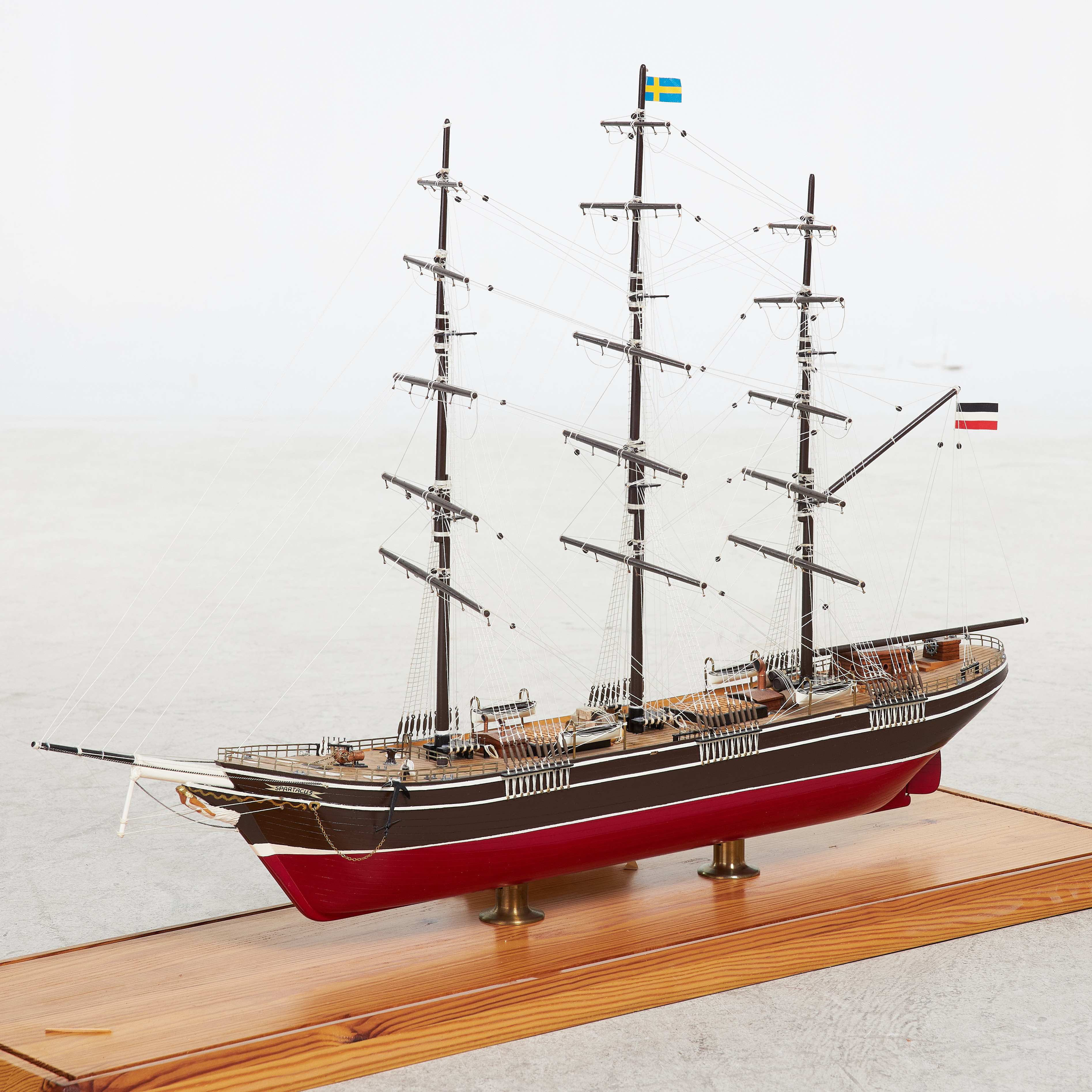 Images for 2929109. SHIP MODEL, "Spartacus", full rigger, circa 1870s ...