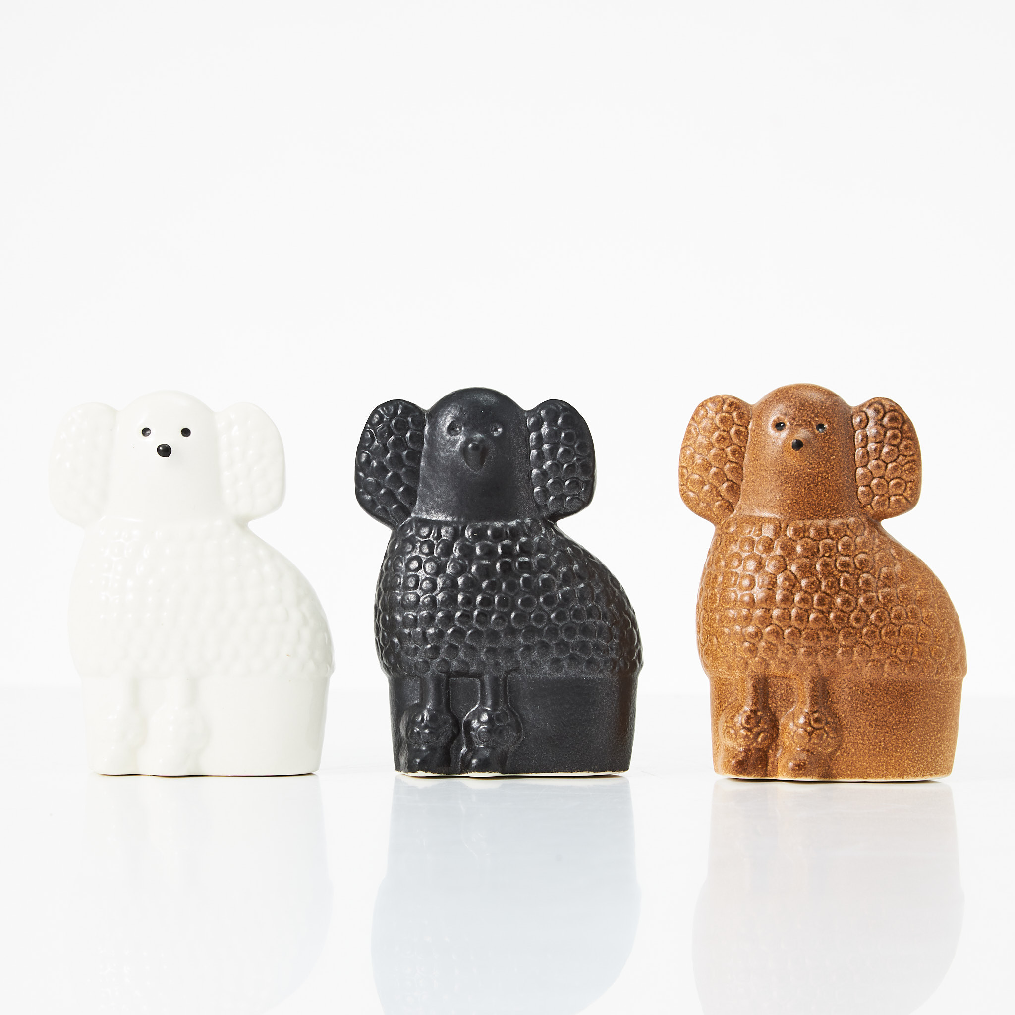 Images for 2937762. LISA LARSON. Figurines, 3 pcs, "Poodle", from the ...