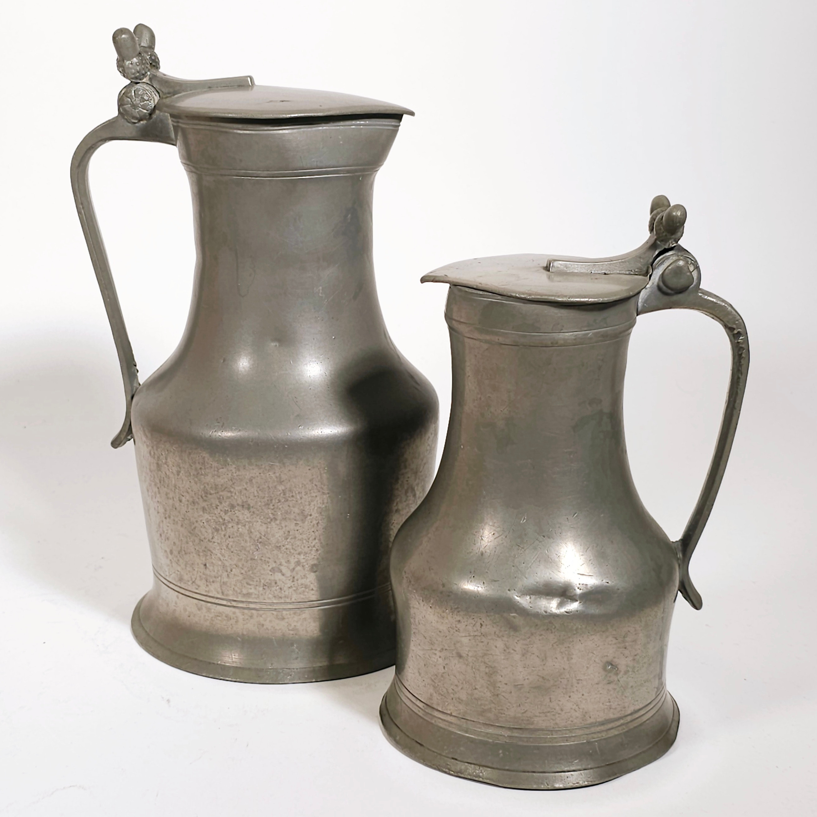 Images for 2939227. SET OF TWO TIN JUGS. EARLY XX CENTURY. - Auctionet