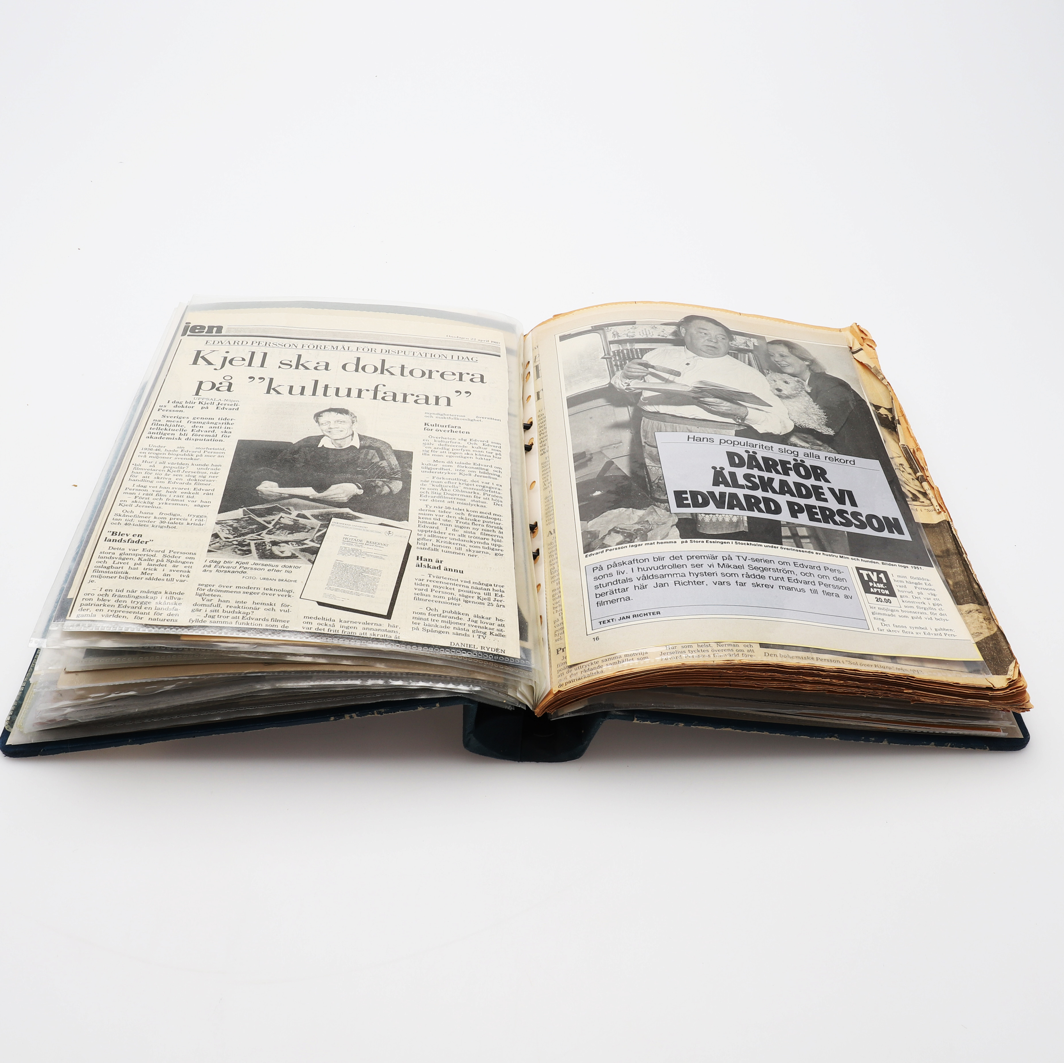 Images for 2945795. AUTOGRAPH. SIGNED PHOTO OF EDVARD PERSSON AND ...