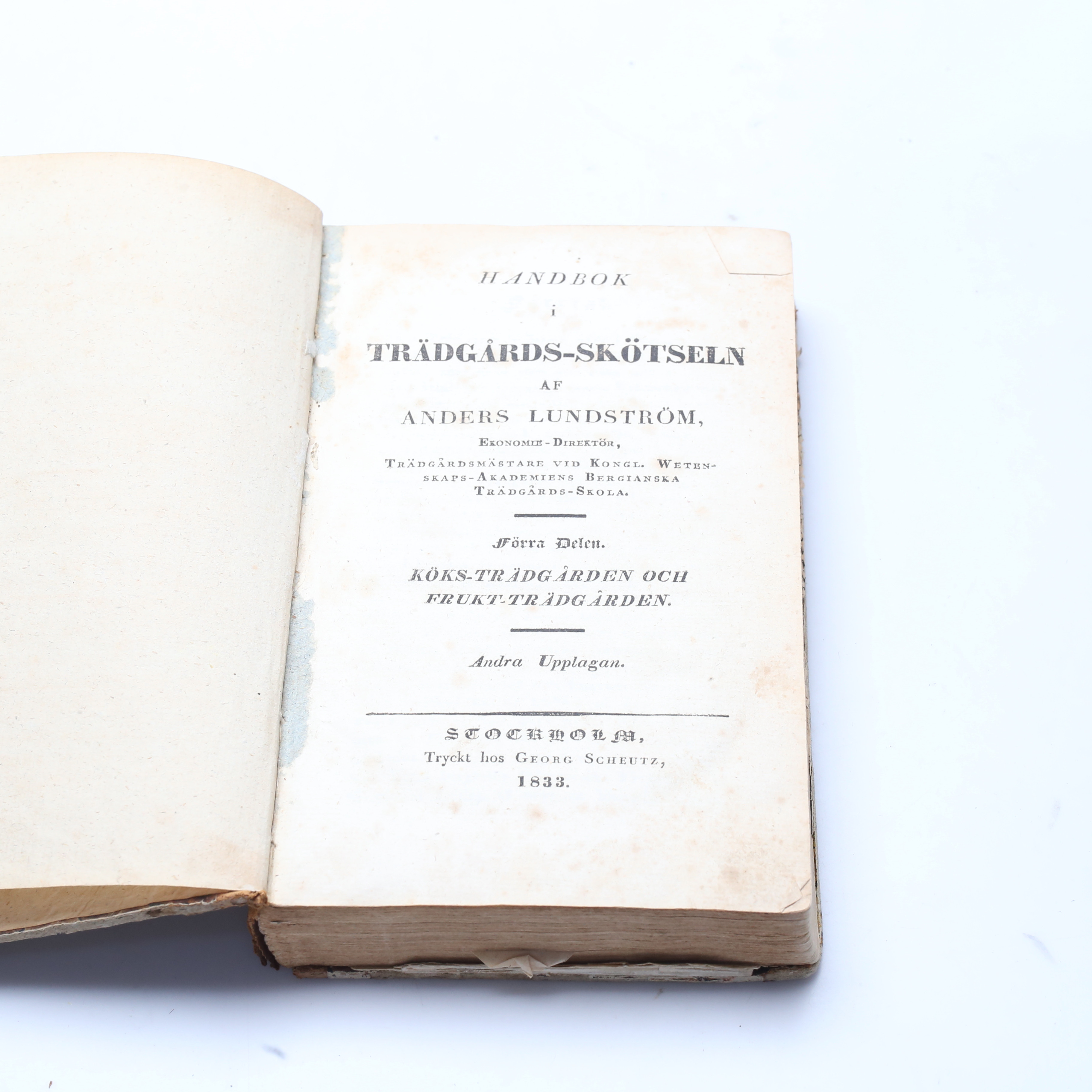 Images for 2946685. BOOK, Handbook in gardening by Anders Lundström ...