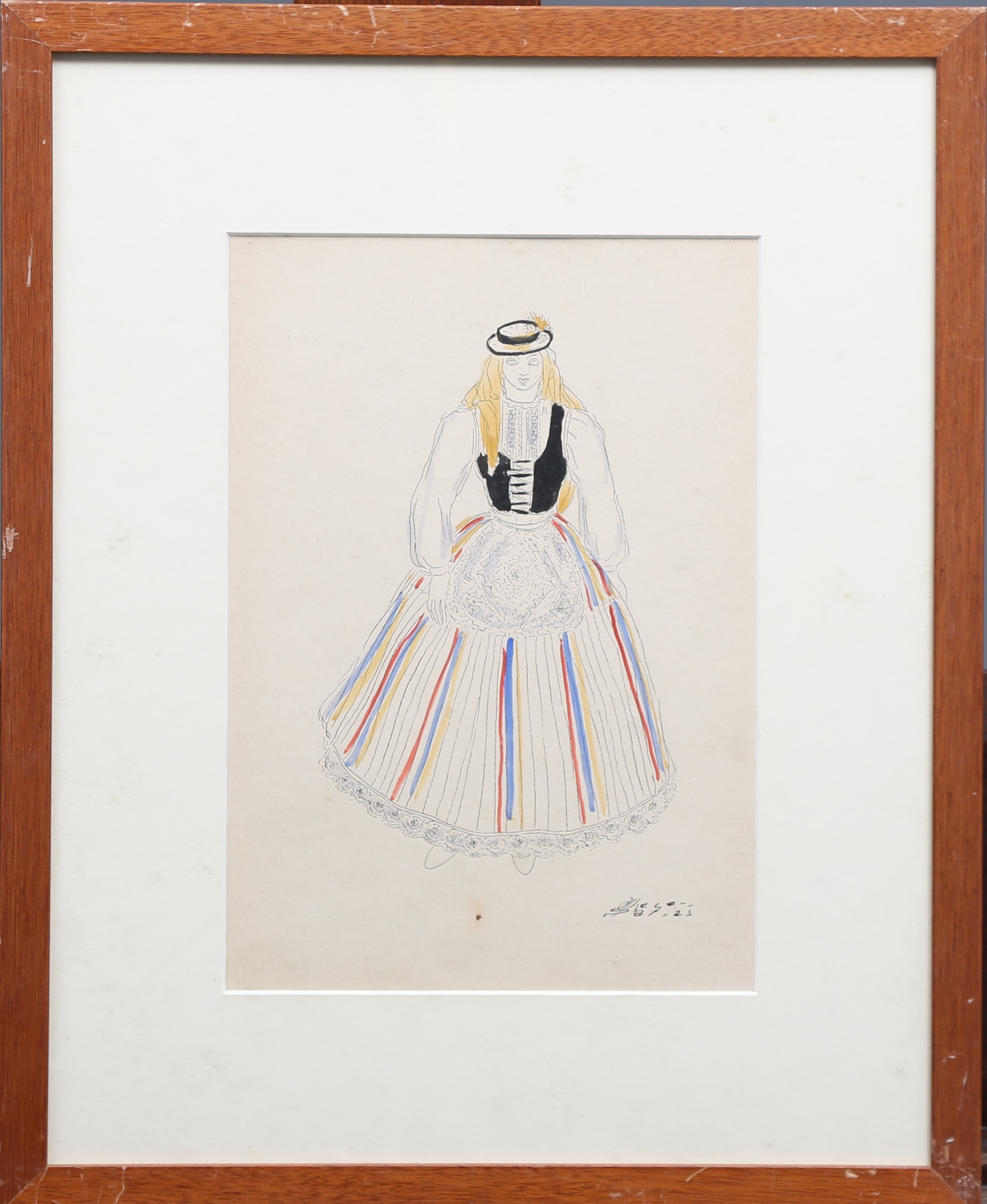 Imágenes para 2947832. ALFREDO REYES DARIAS. Mujer con traje típico ...