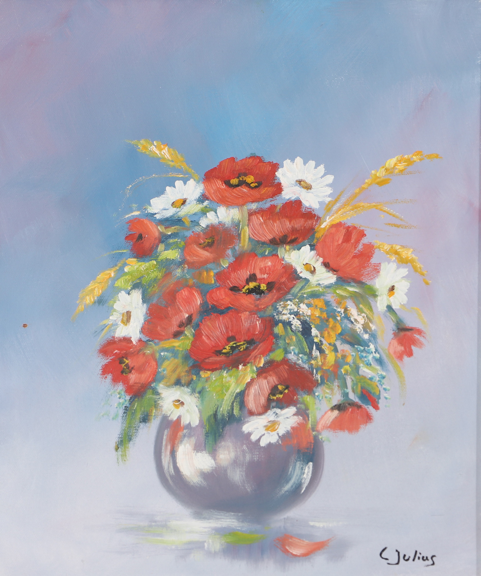 Images for 2951657. CARL JULIUS. Flower still life, oil on canvas ...