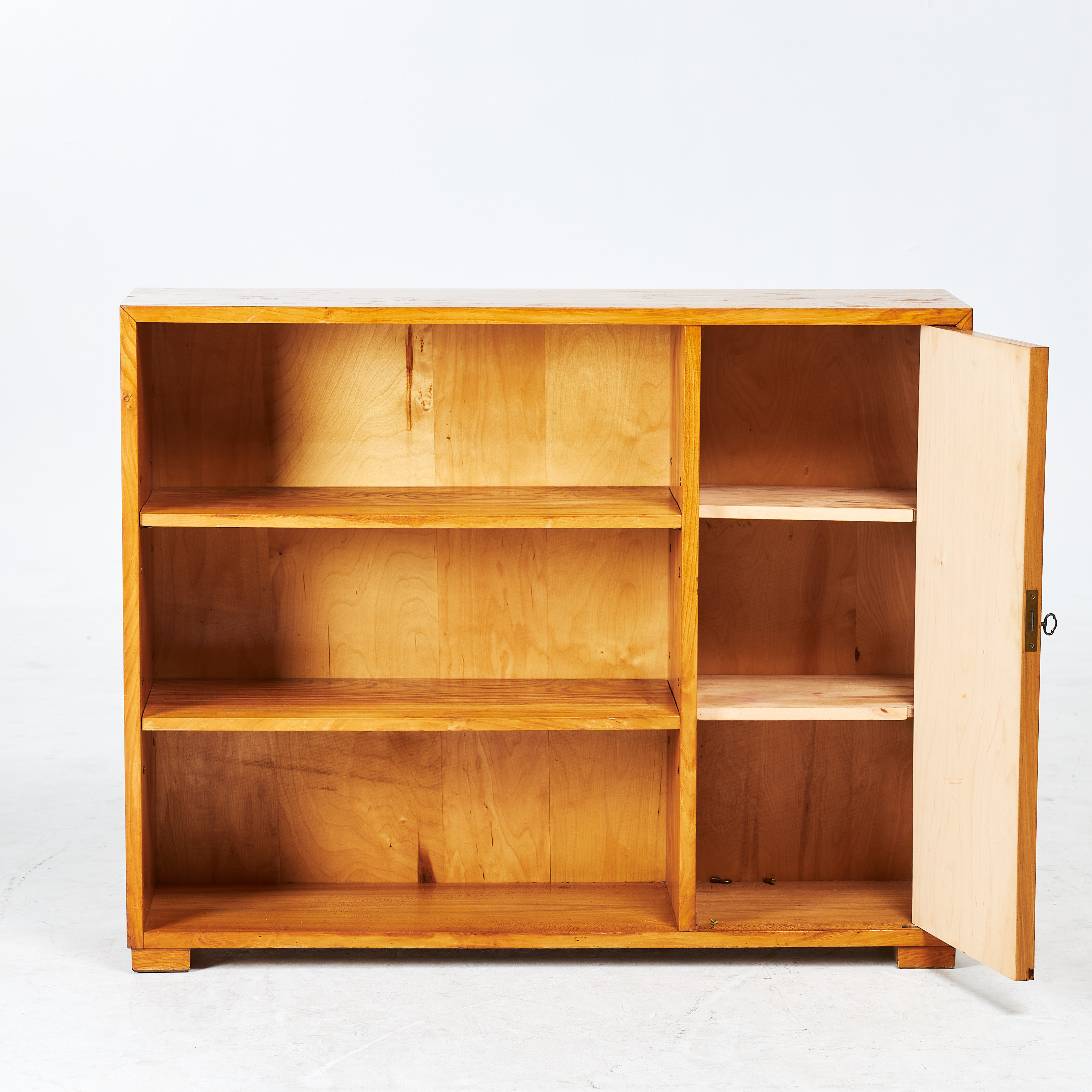 Images for 2955066. BOOKSHELF, low model, 1930s/40s, shelf and cabinet ...