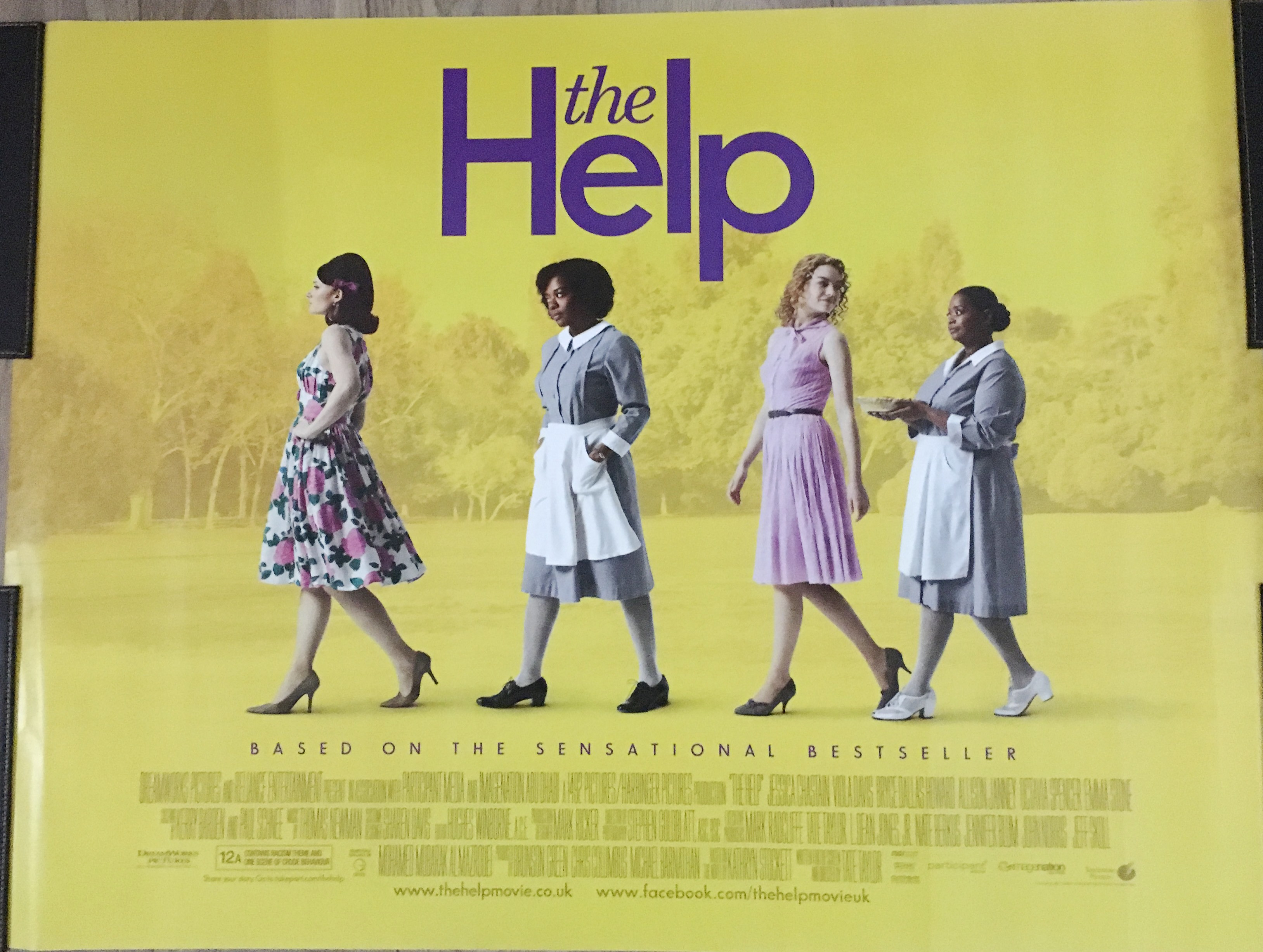 Images for 2955429. TWO POSTERS FOR THE FILM "THE HELP". - Auctionet