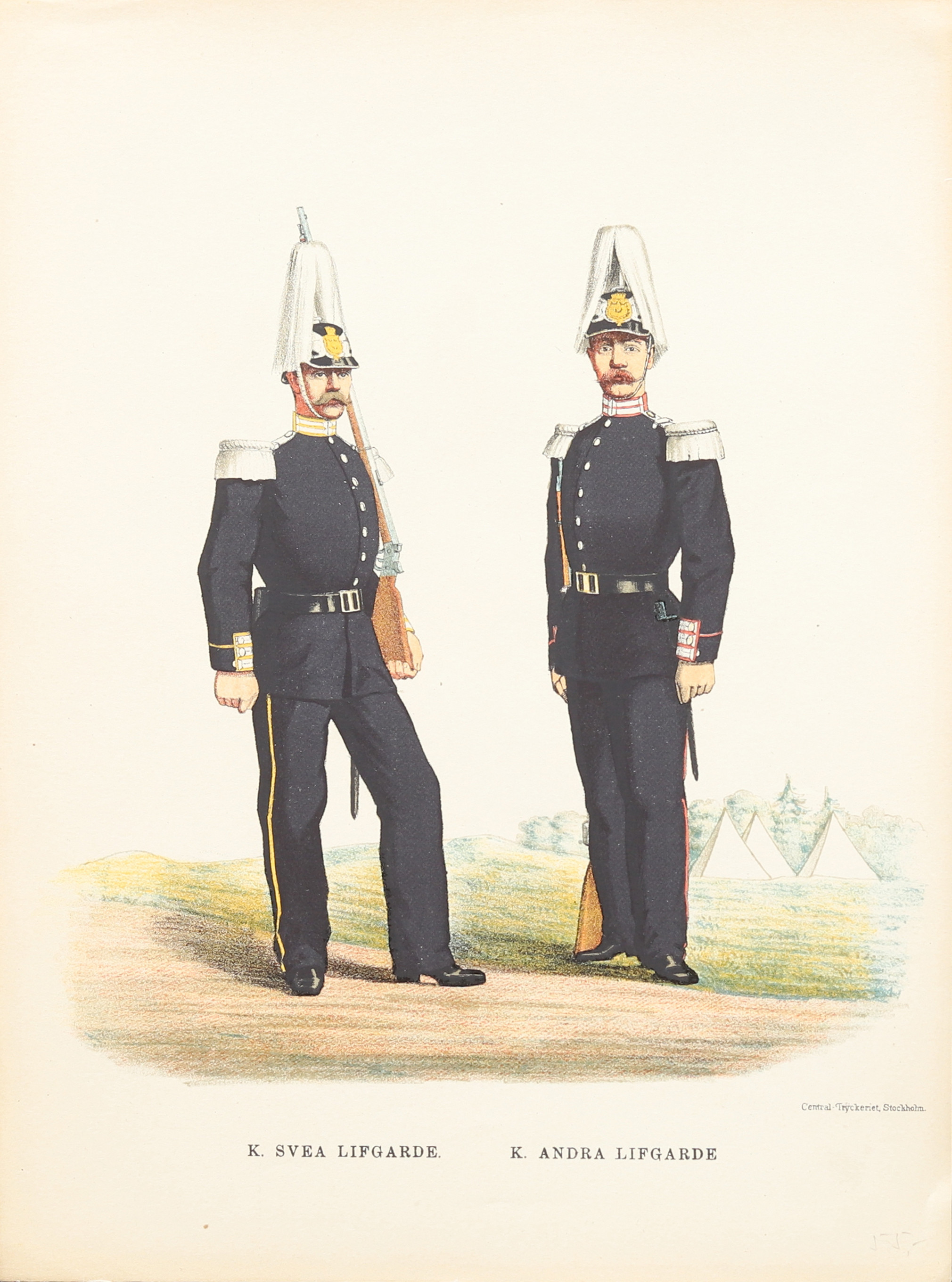 Bilder för 2959571. PLANCHER, 8 stycken litografiska tryck, svenska ...