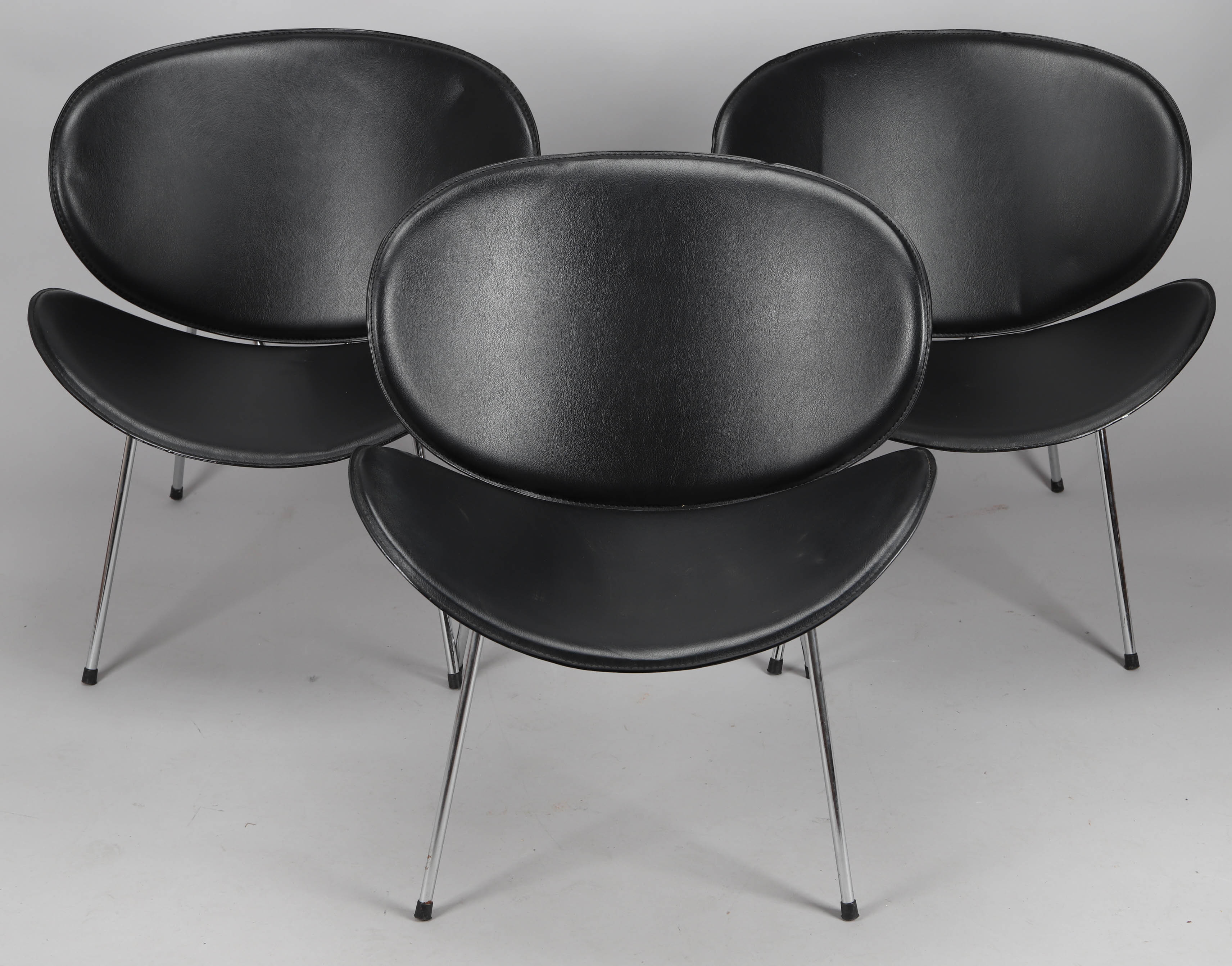 Images for 2961472. CHAIRS, 3 pcs, contemporary, molded back and seat ...