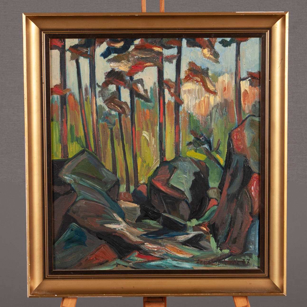 Images for 2961776. OIDENTIFIERAD KONSTNÄR. Oil on canvas, signed Ernst ...