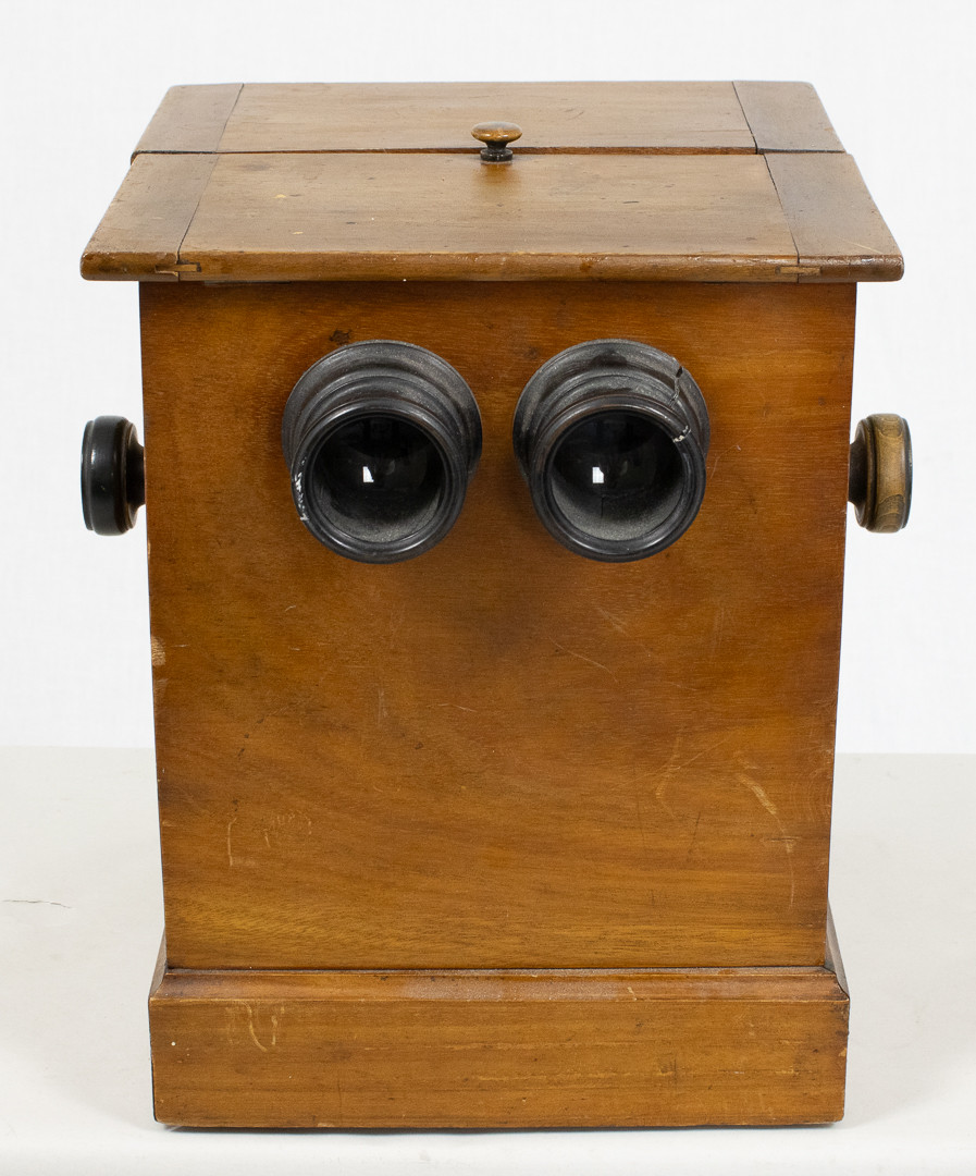 Images for 2963761. STEREOSCOPE, table model with running track ...