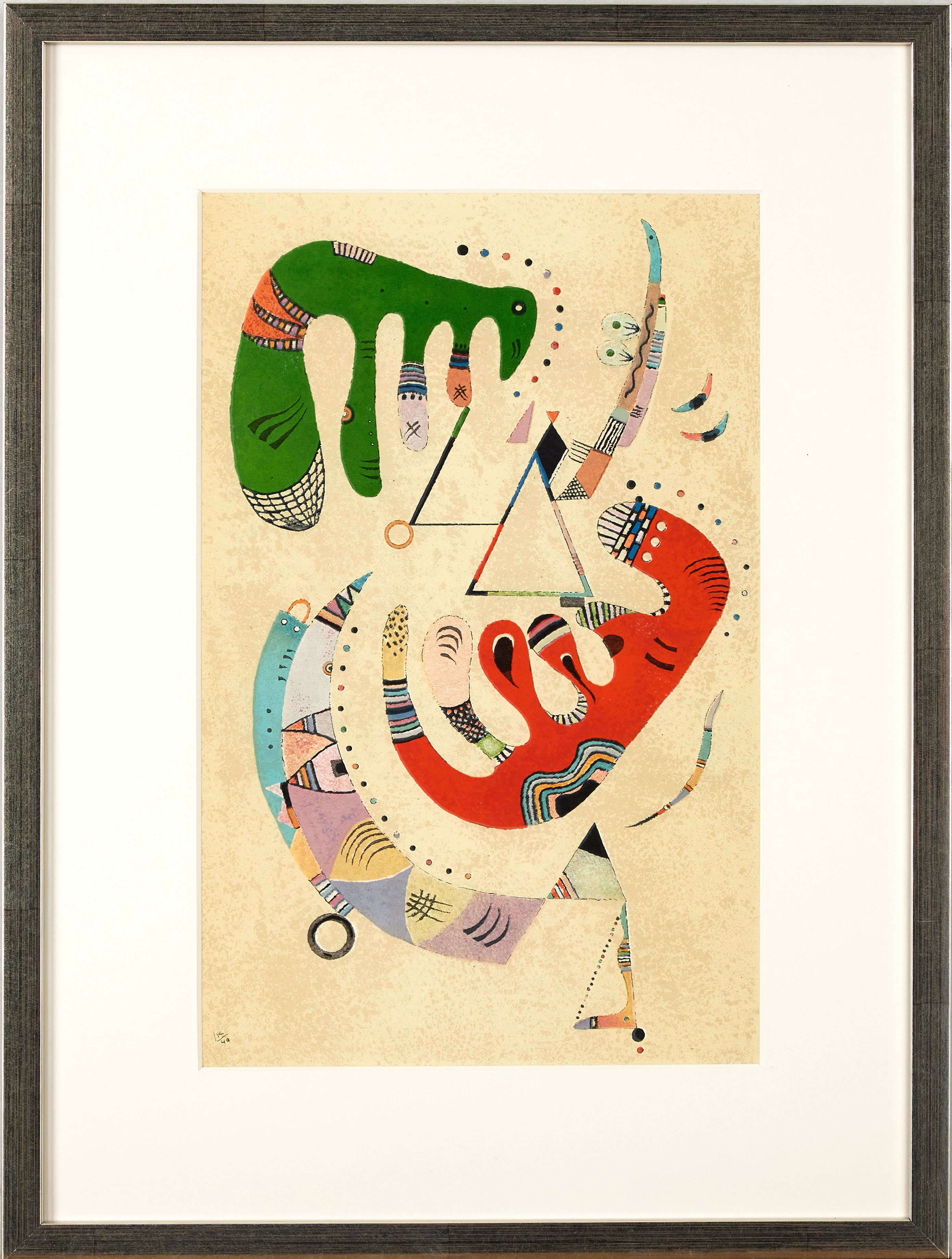 Images for 2963770. WASSILY KANDINSKY. After. "Green and red", 1940 ...