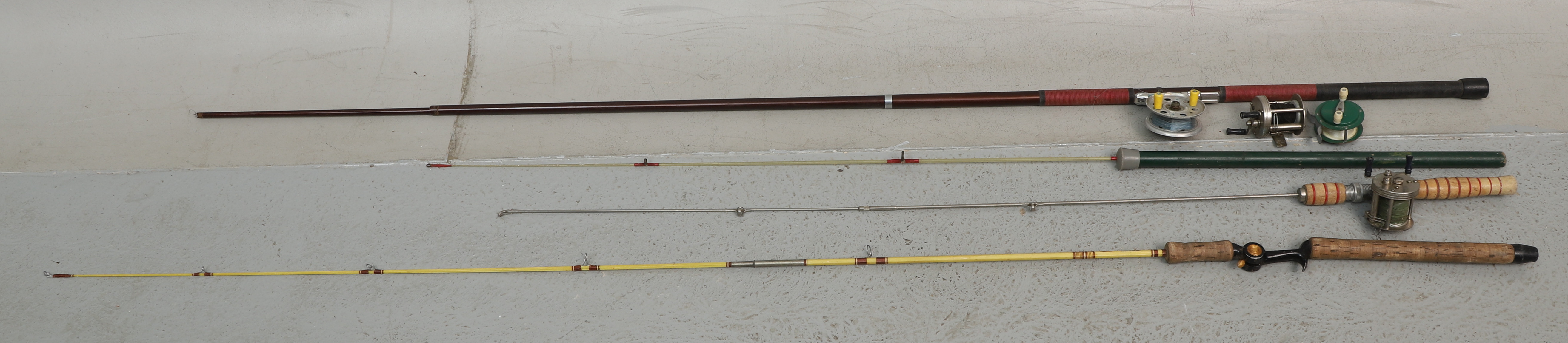 Images for 2966436. FISHING RODS & ROLLS, 6 pcs. 20th century. - Auctionet