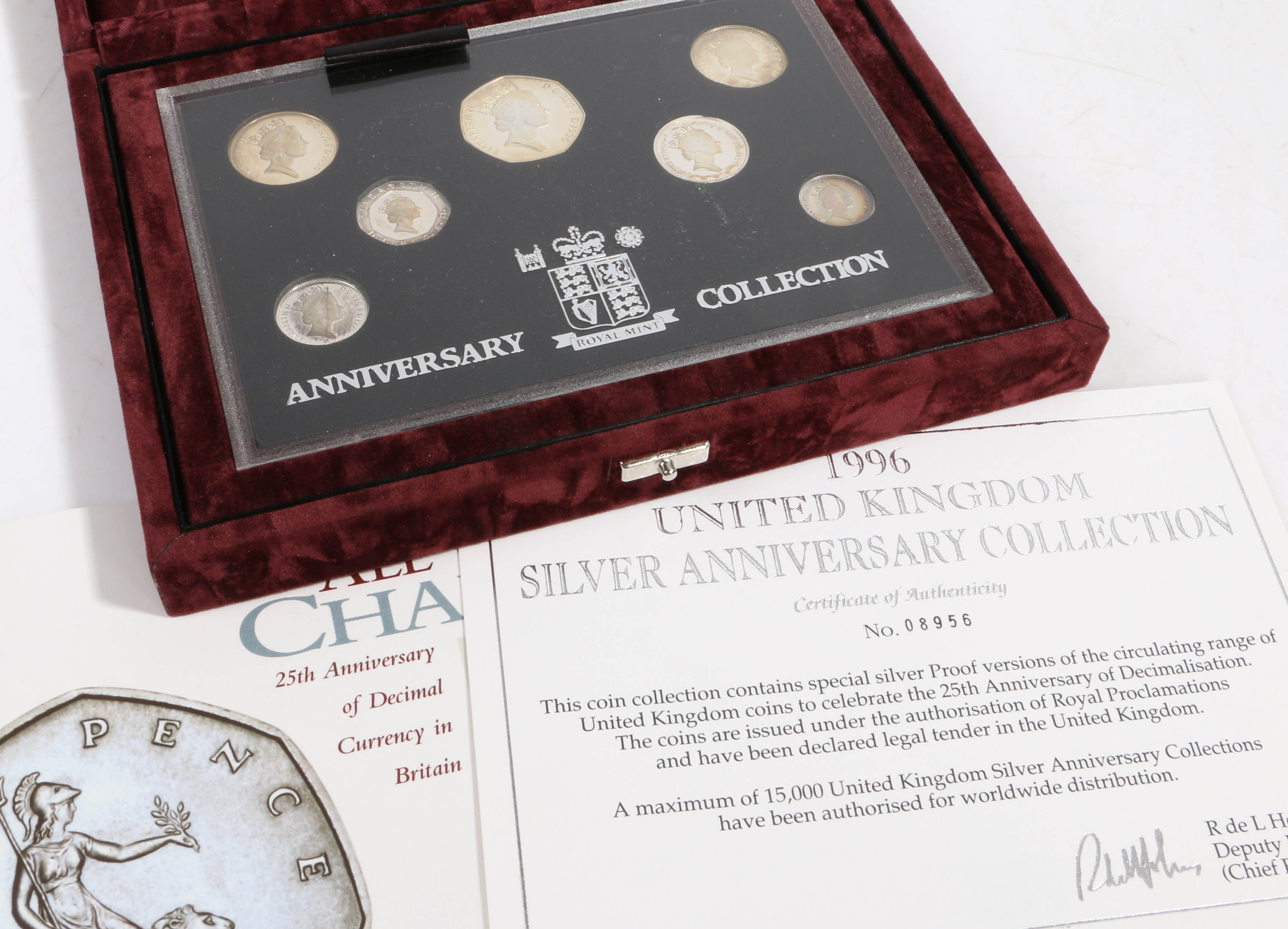 Images for 2967453. ROYAL MINT 1996 SILVER PROOF ANNIVERSARY COLLECTION ...