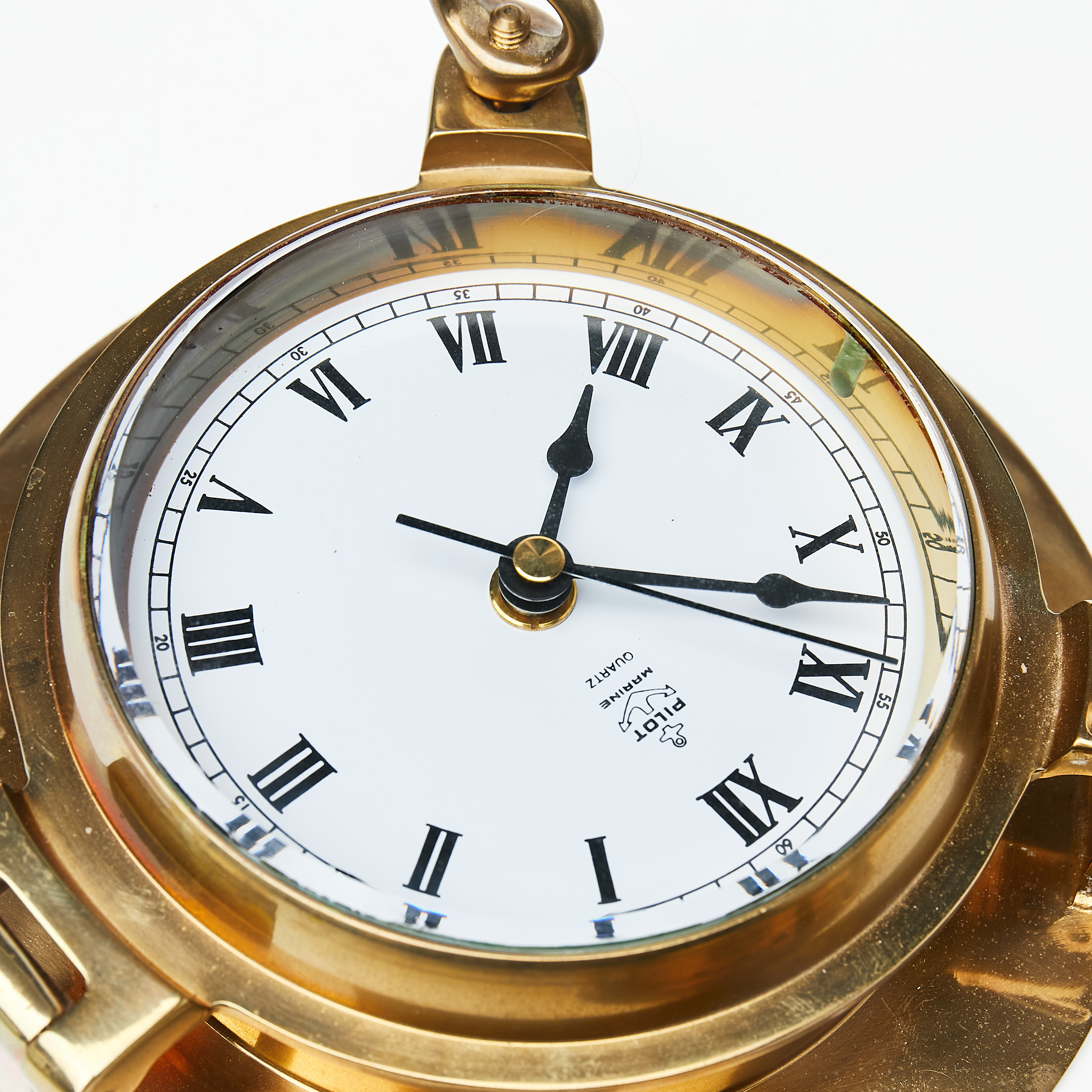 Images for 2970746. BAROMETER and SHIP'S CLOCK, brass, Pilot Marine ...