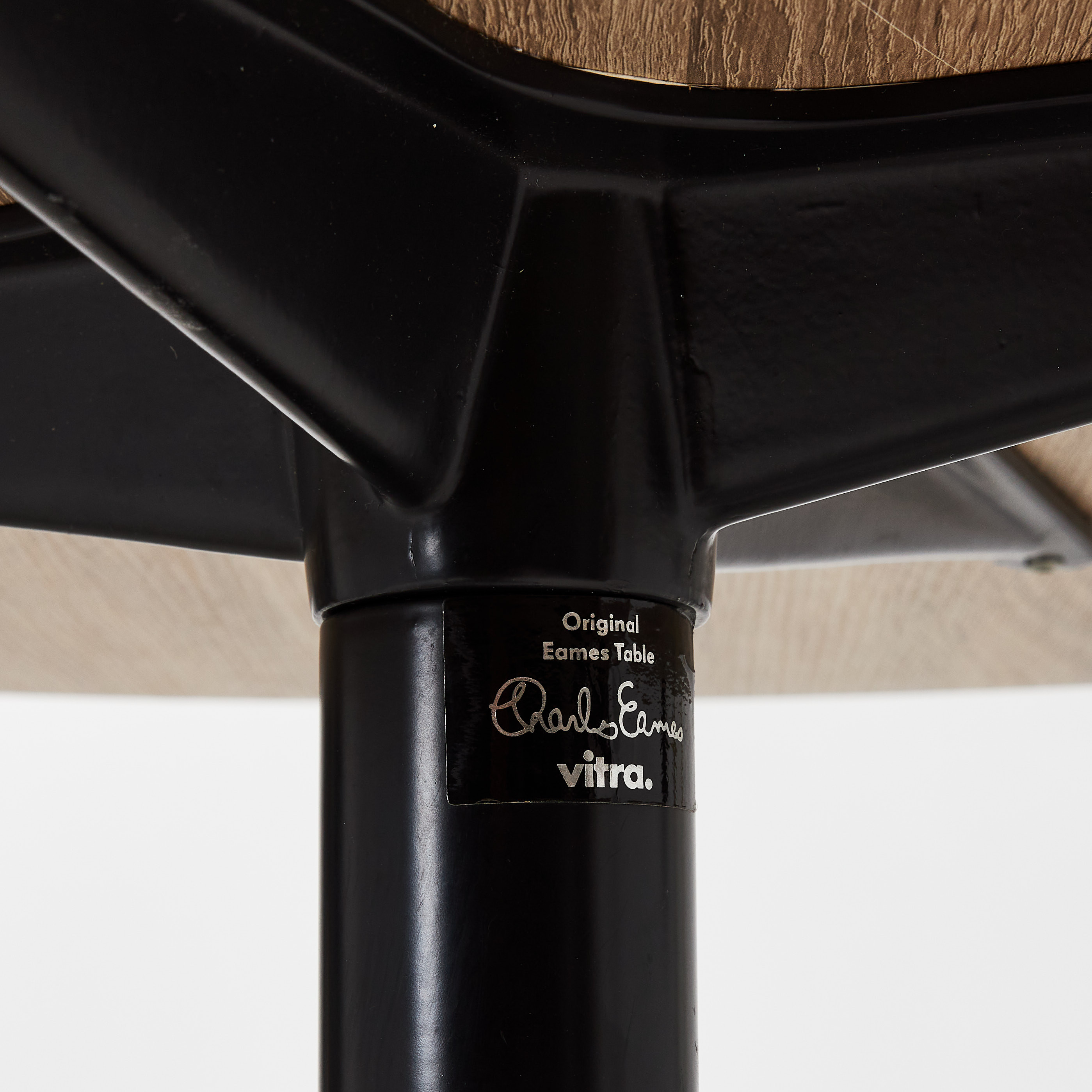 Images for 2973931. RAY & CHARLES EAMES. table, "Segmented Round Dining Table", Vitra, round top ...