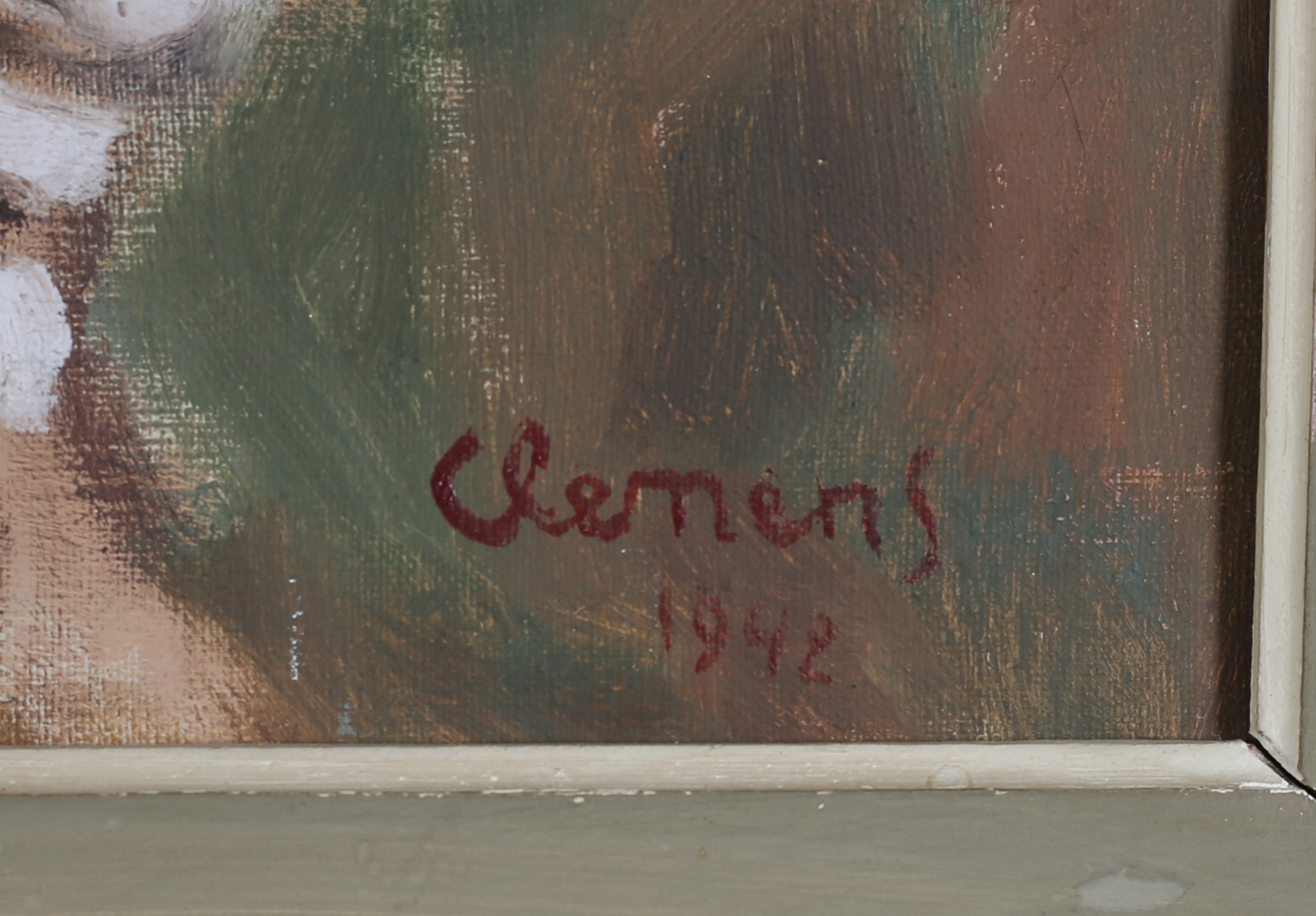 Images for 2975047. CURT CLEMENS. Figures in an autumn landscape, oil ...