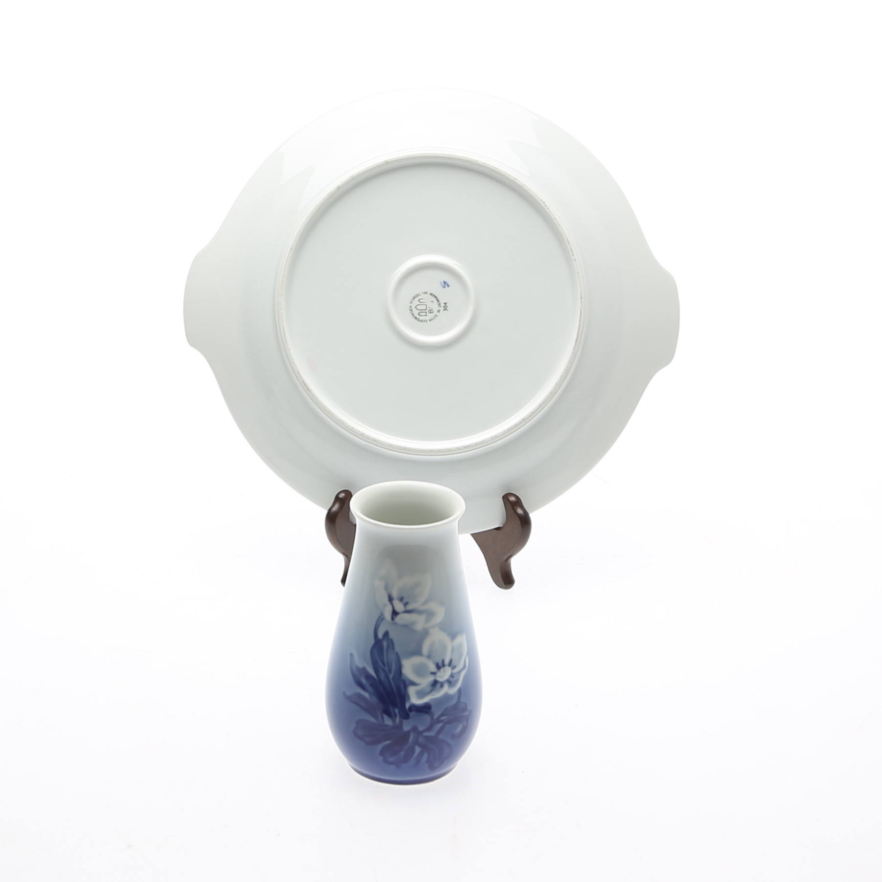 Images for 2976097. PLATE and VAS, porcelain, Bing and Gröndahl ...