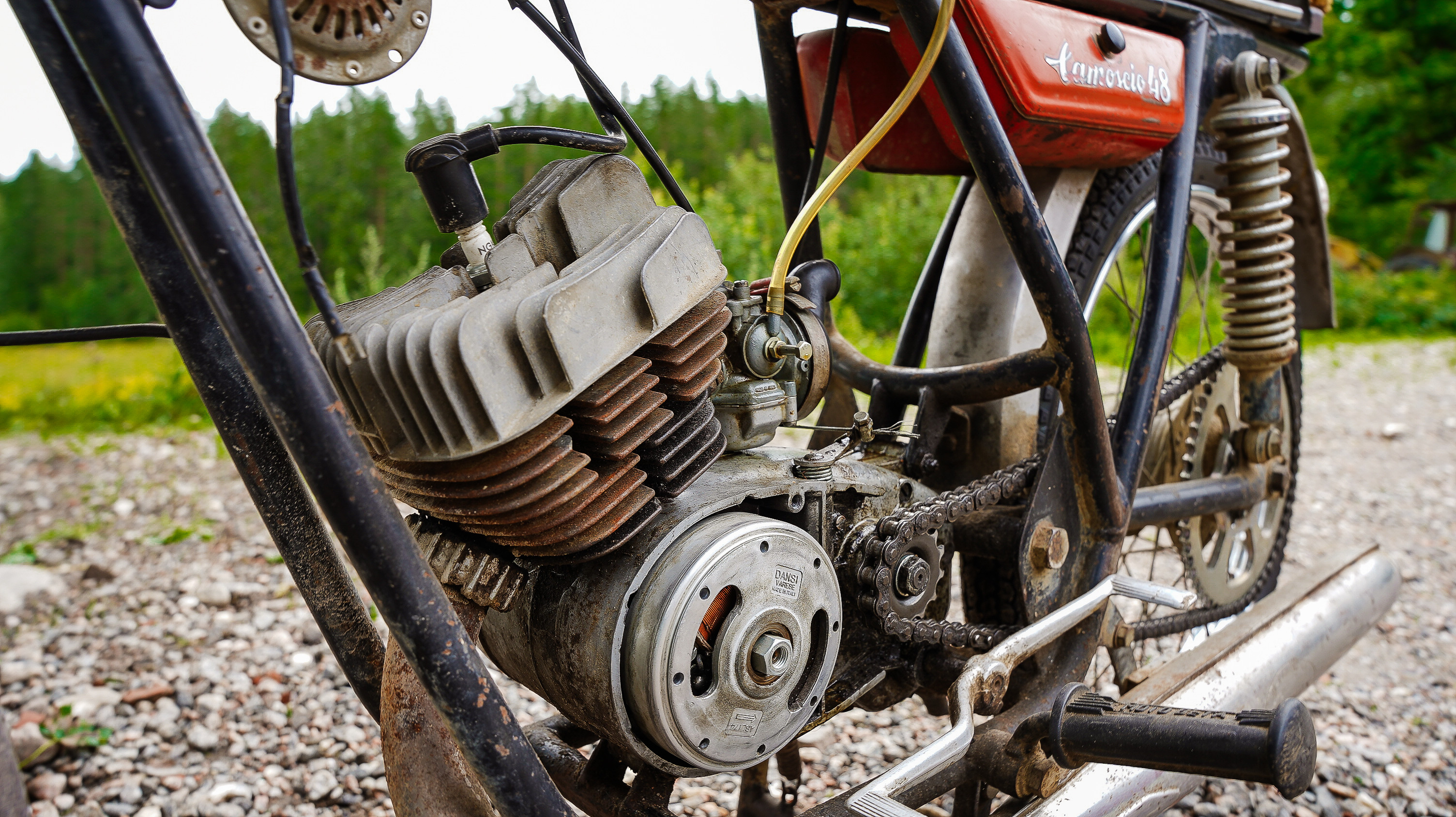 BETA, moped, modell Camoscio 48, 1960/70-tal. Fordon, Båtar & Delar ...