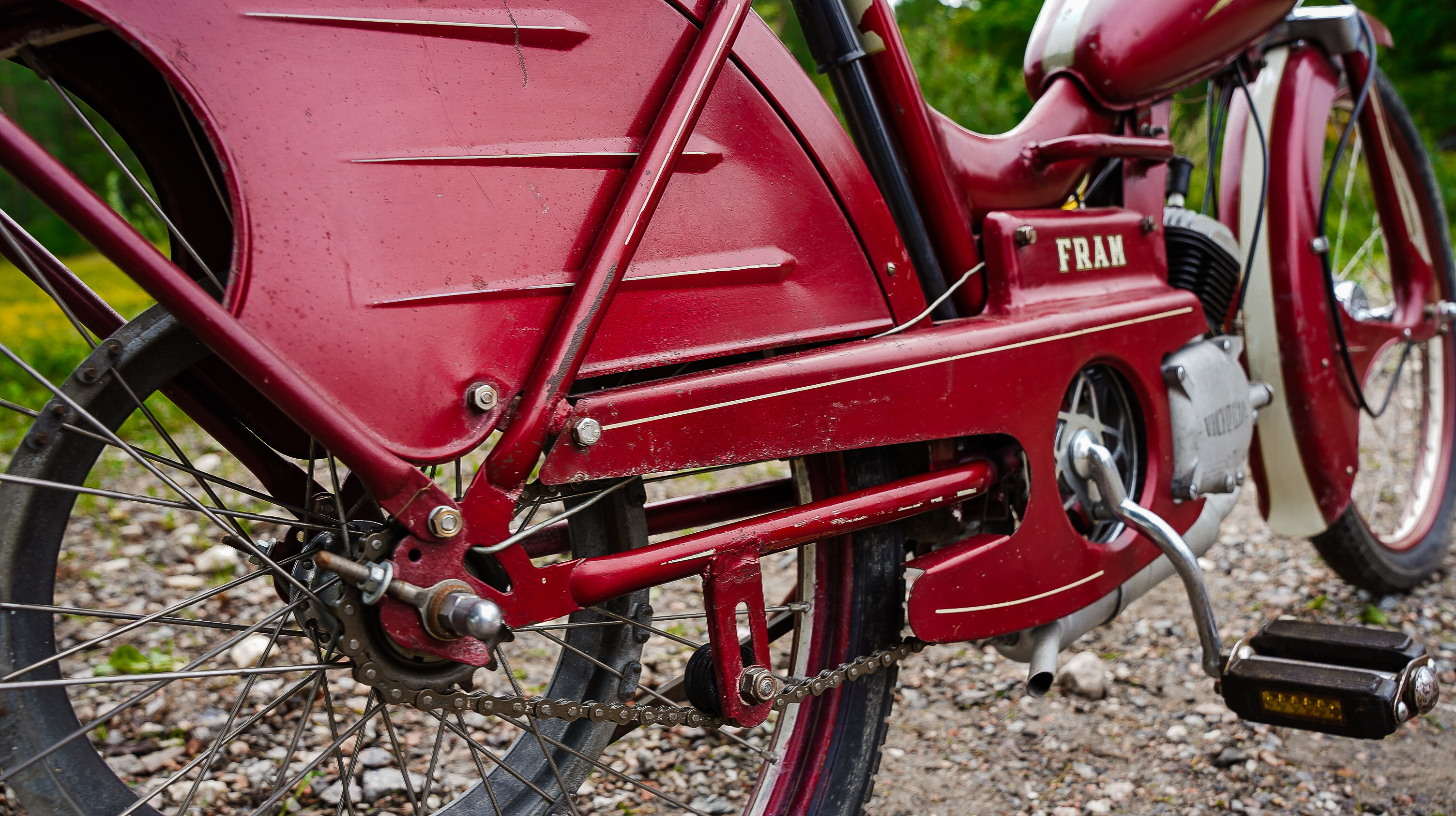 FRAM, moped, tillverkad från 1955-. Fordon, Båtar & Delar - Mopeder ...