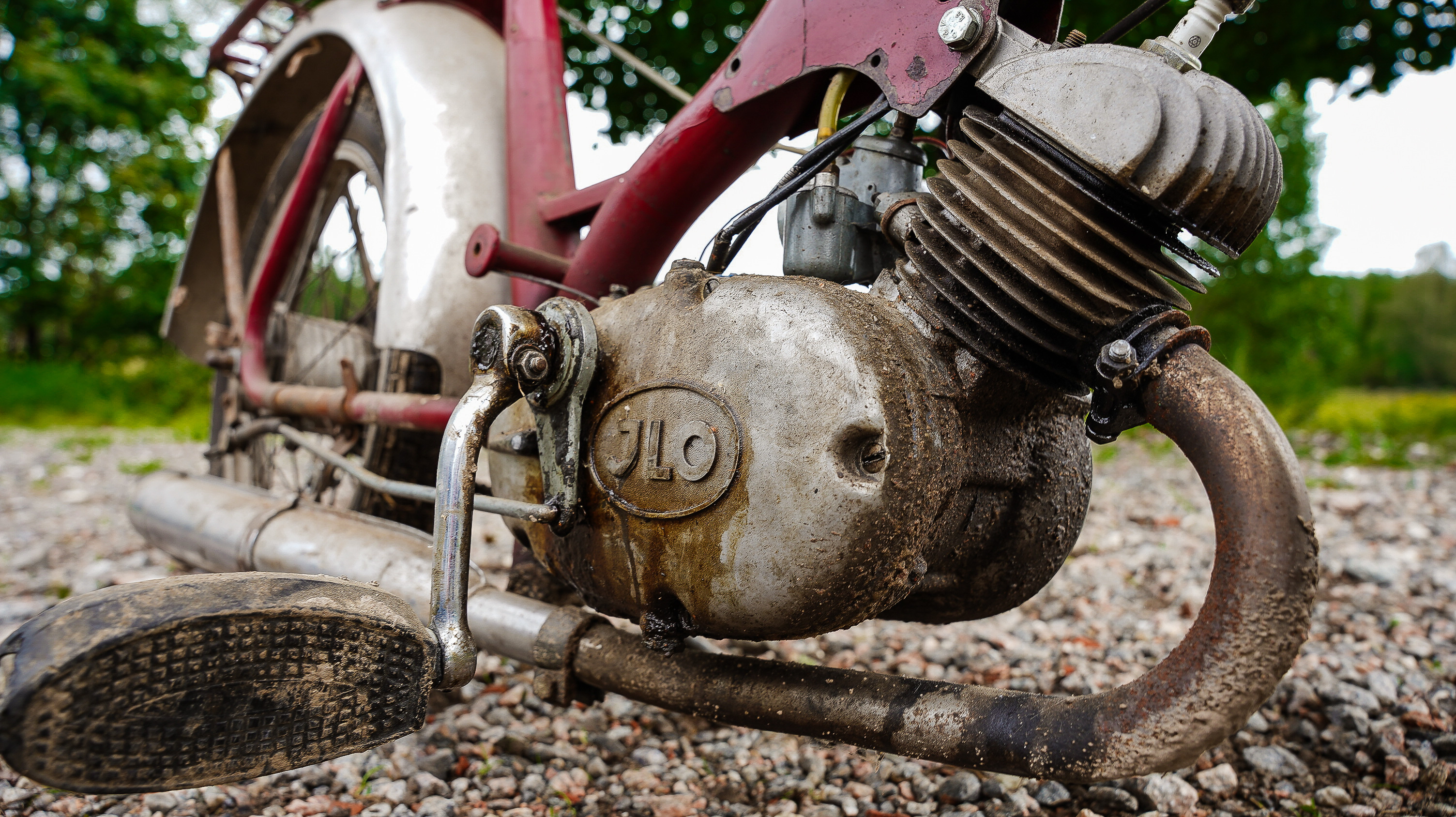 MONARK SCOOTER, moped, 1950/60-tal. Fordon, Båtar & Delar - Mopeder ...