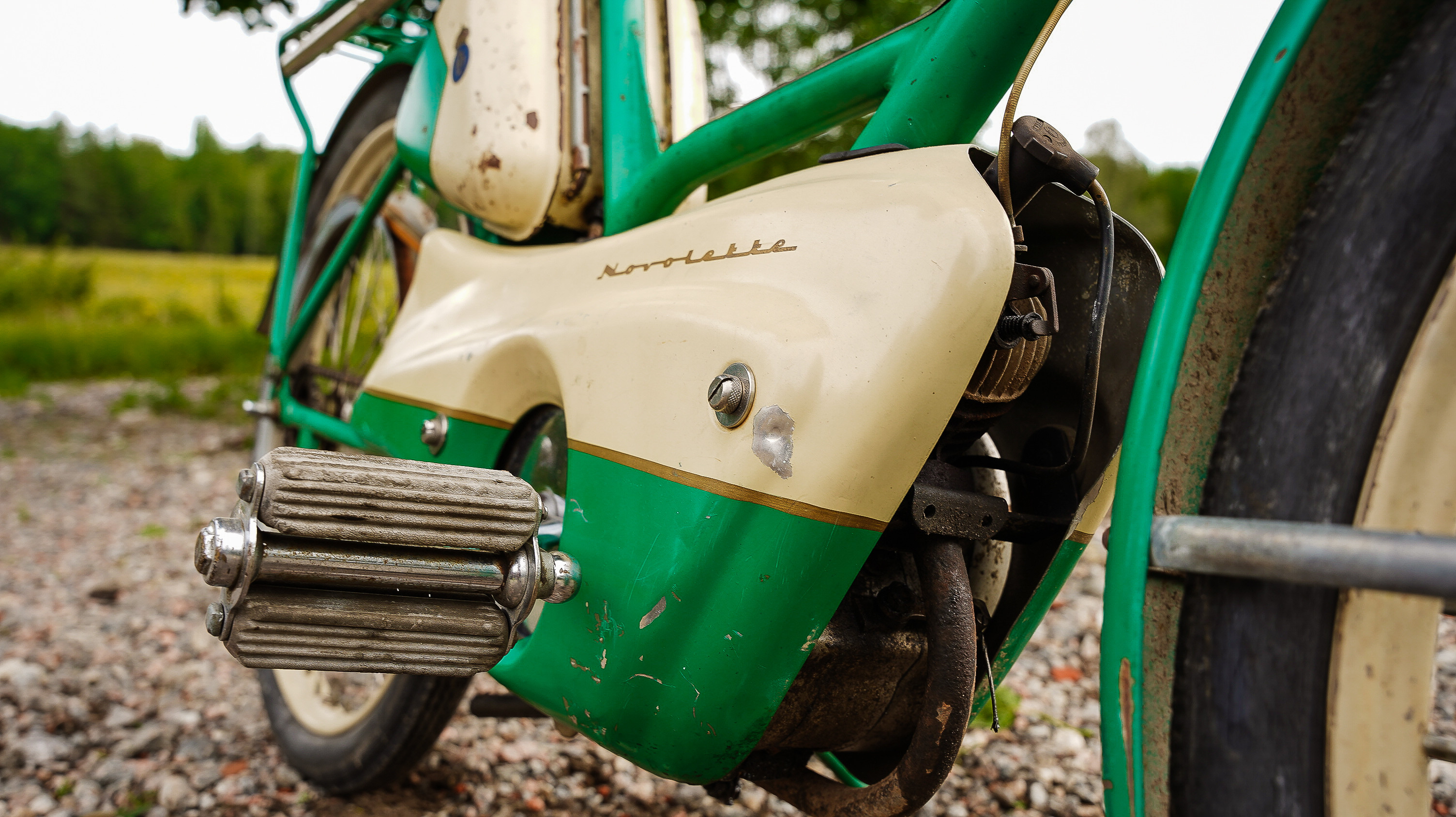 HUSQVARNA, moped, modell Novolette, 1954-55. Fordon, Båtar & Delar ...