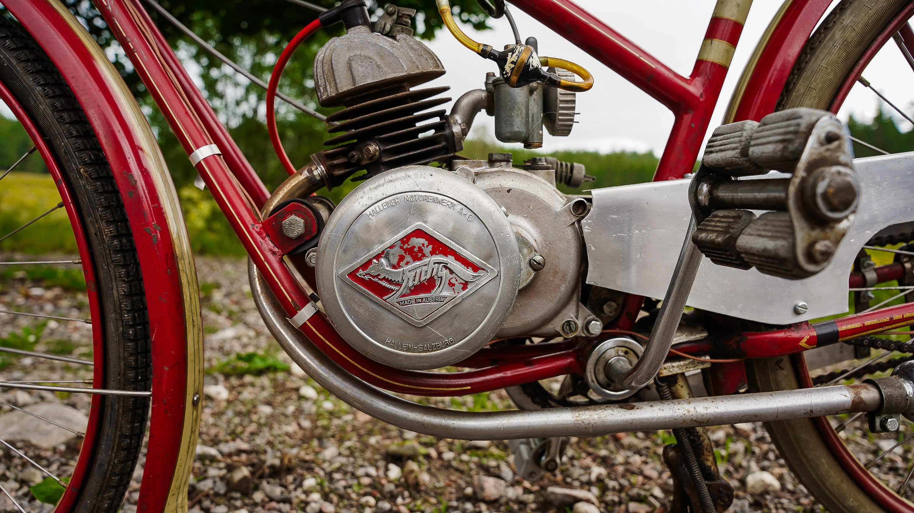 Bilder för 2983733. FRAM, moped, modell 200 T55, år 1953. - Auctionet