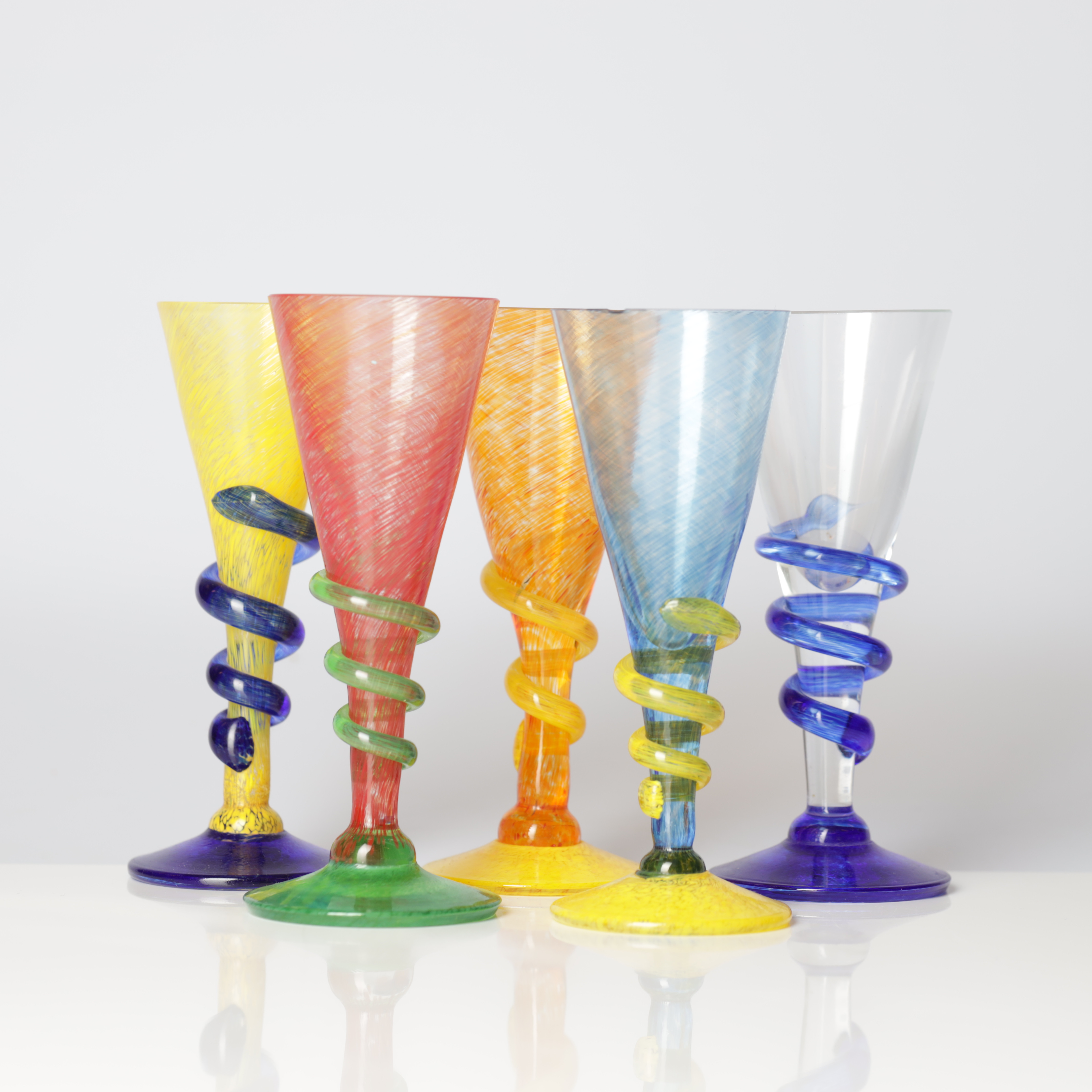 Images for 2985344. SNAP GLASS, 5 pieces, Jan-Stievens, 1900s. - Auctionet
