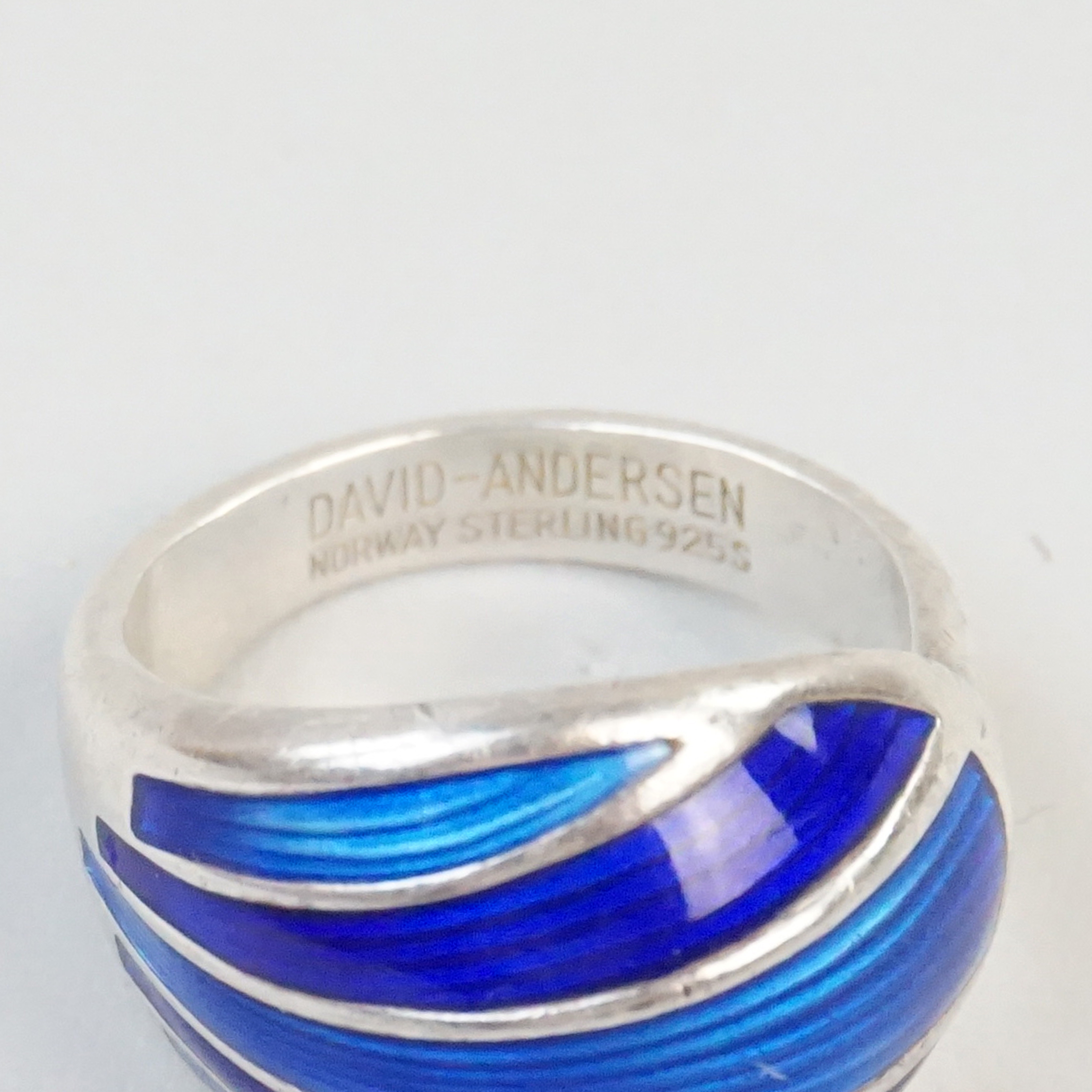 Images for 2994645. DAVID ANDERSEN, ring, sterling silver and enamel ...