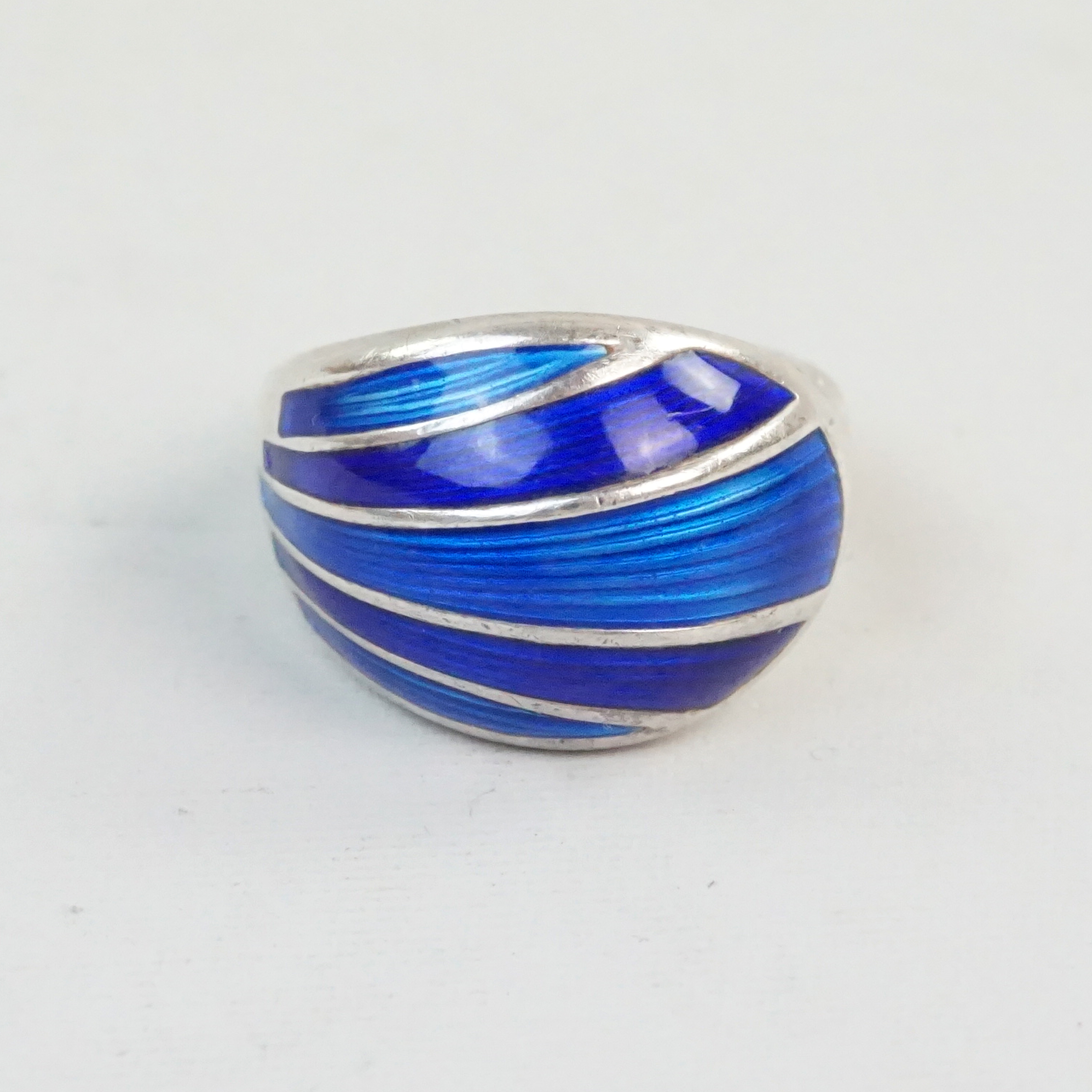 Images for 2994645. DAVID ANDERSEN, ring, sterling silver and enamel ...