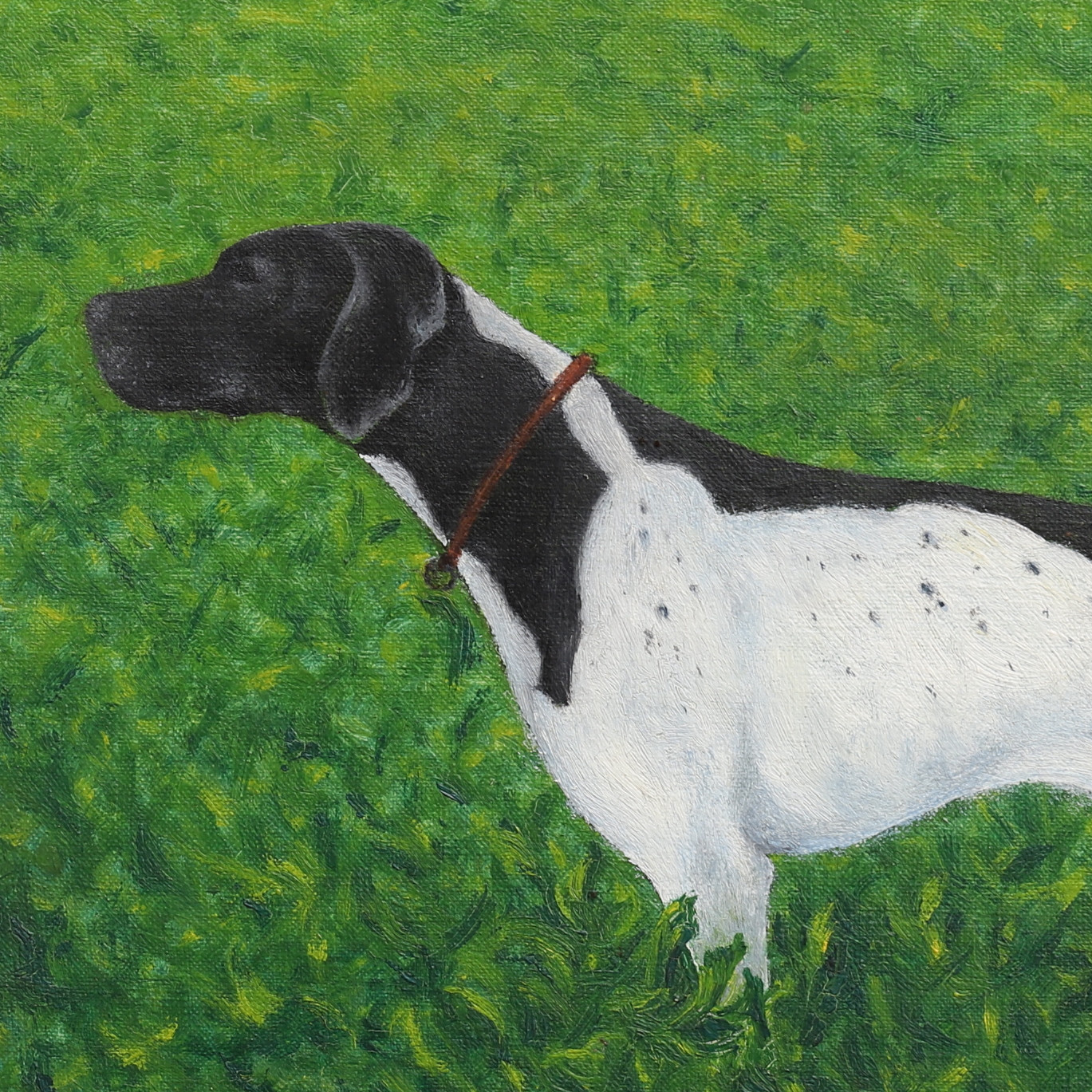 Images for 2995433. JOHAN MÜLLER, dog portrait "Stella", oil on canvas ...