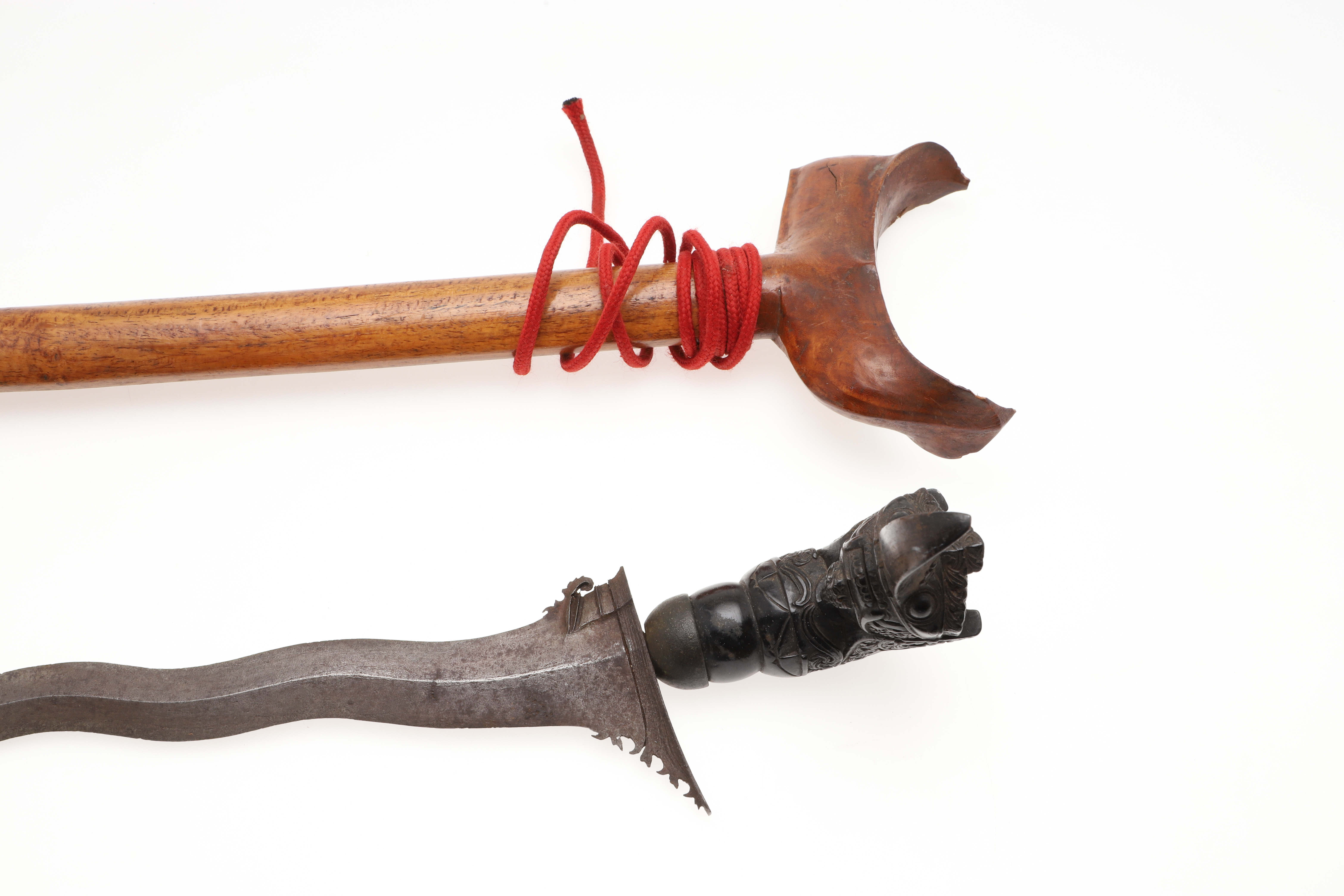 Images for 2998004. TWO MALAYAN KRIS TYPE SHORT SWORDS AND SCABBARDS ...