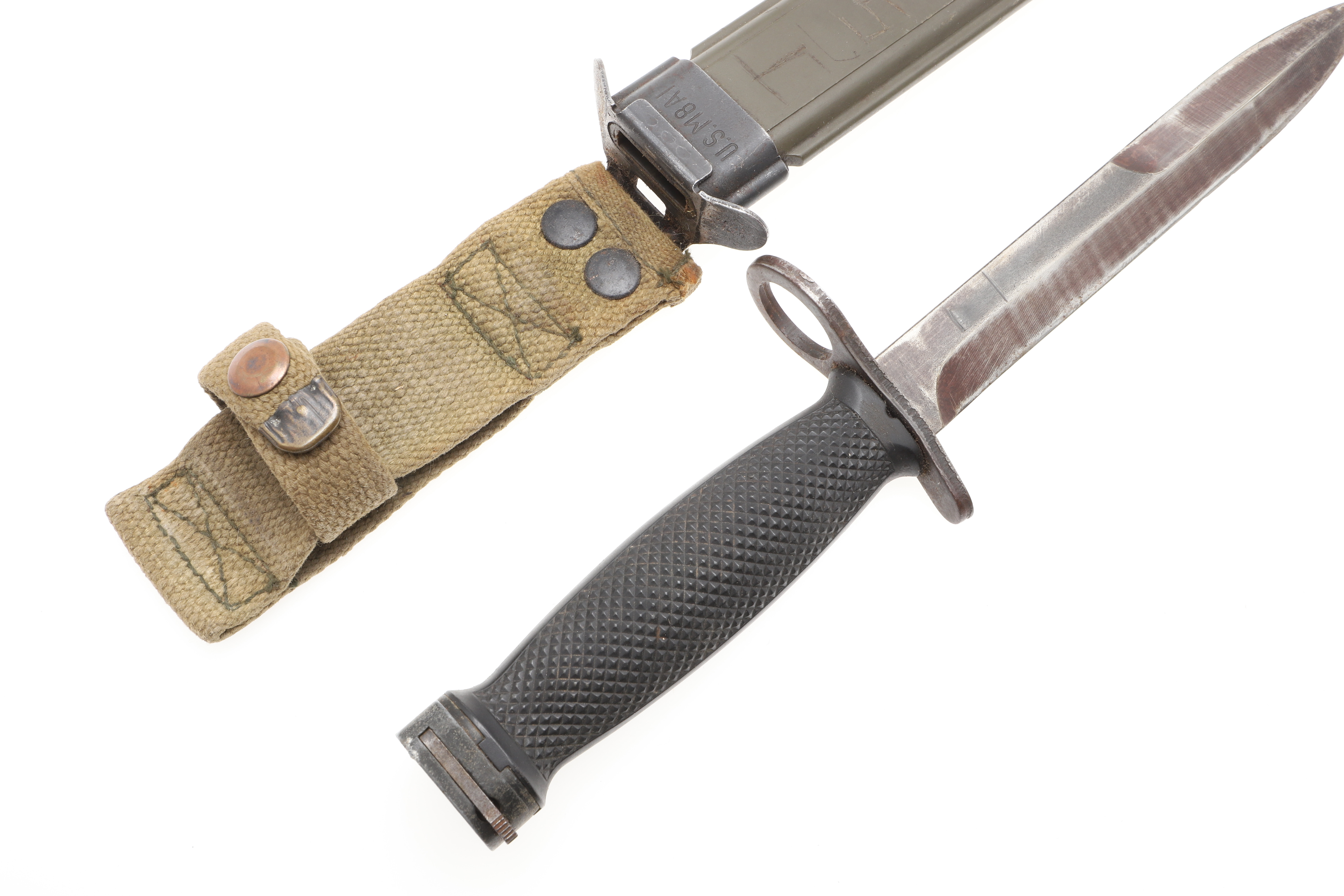 Images for 2999060. AN AMERICAN M8 BAYONET AND SCABBARD AND A SIMILAR ...