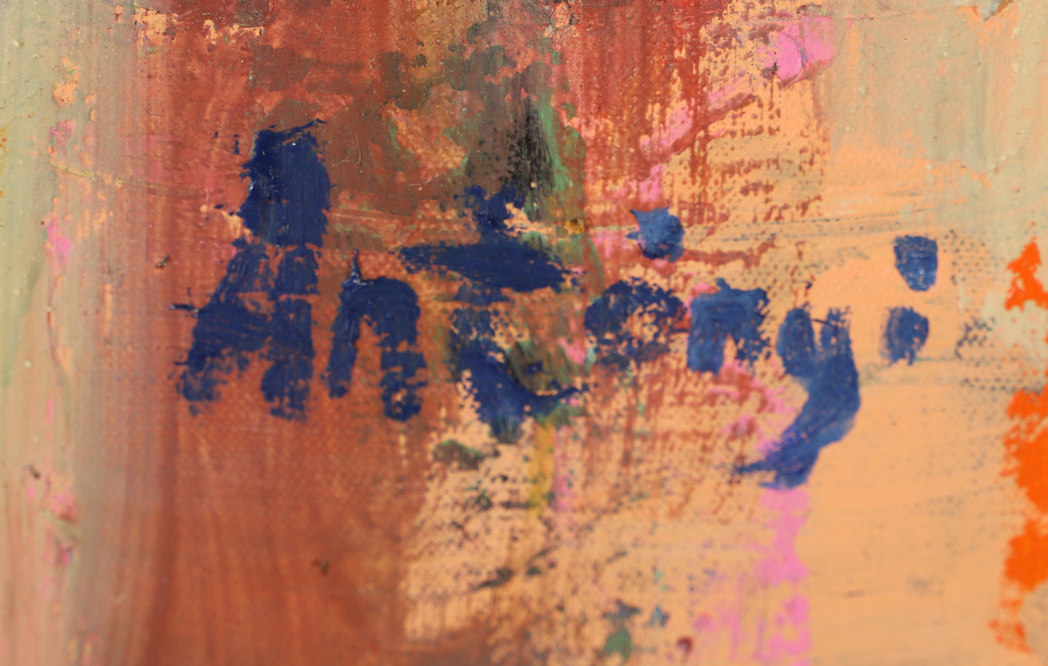 Images for 3000968. IMRE ANTONYI. 5 figures, oil on Board, signed ...