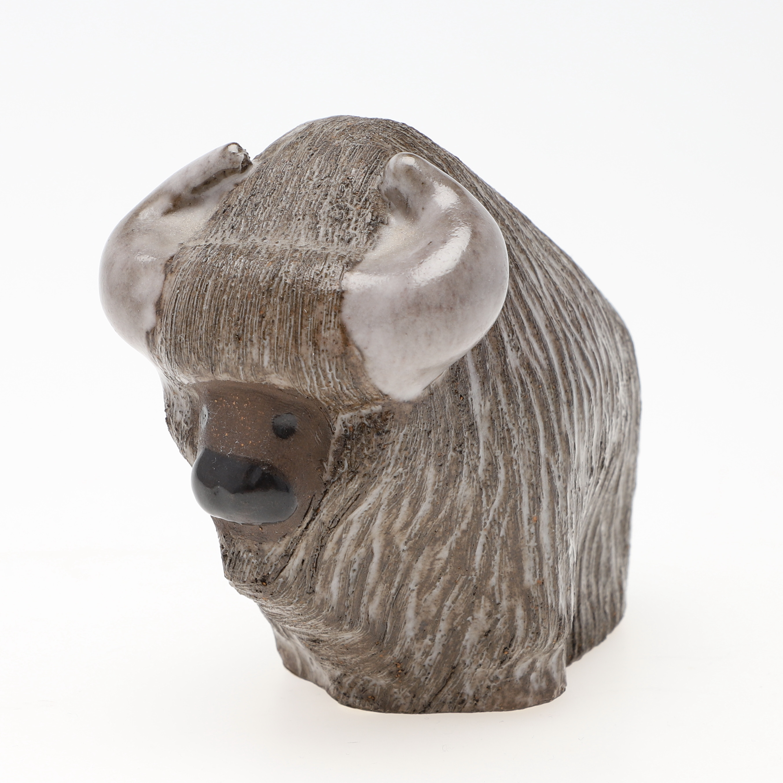 Images for 3001918. GÖRAN ANDERSSON. The figurine, "Bison", ceramics ...