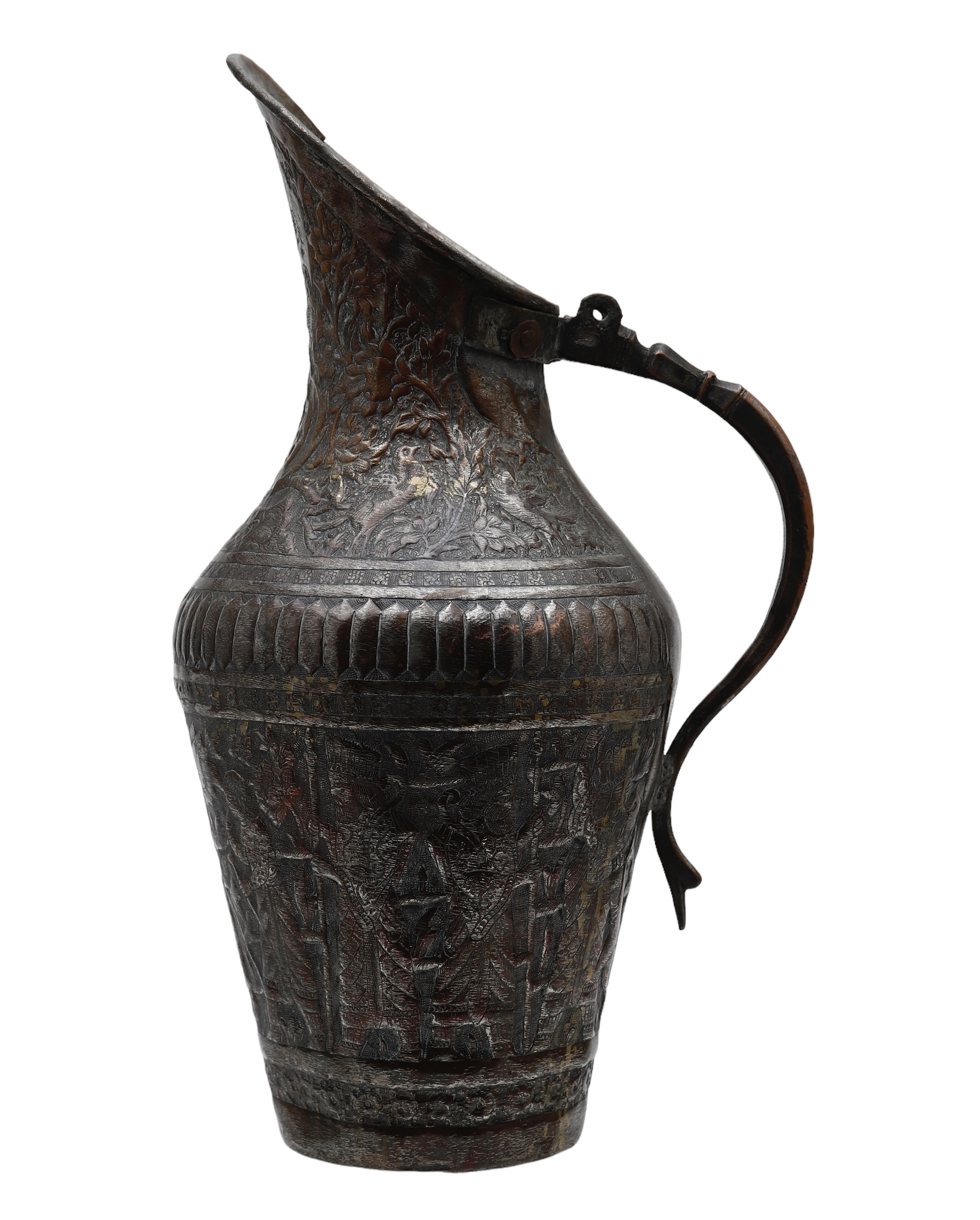 Images for 3003350. Iranian Assyrian-style tin-plated copper jug, early ...