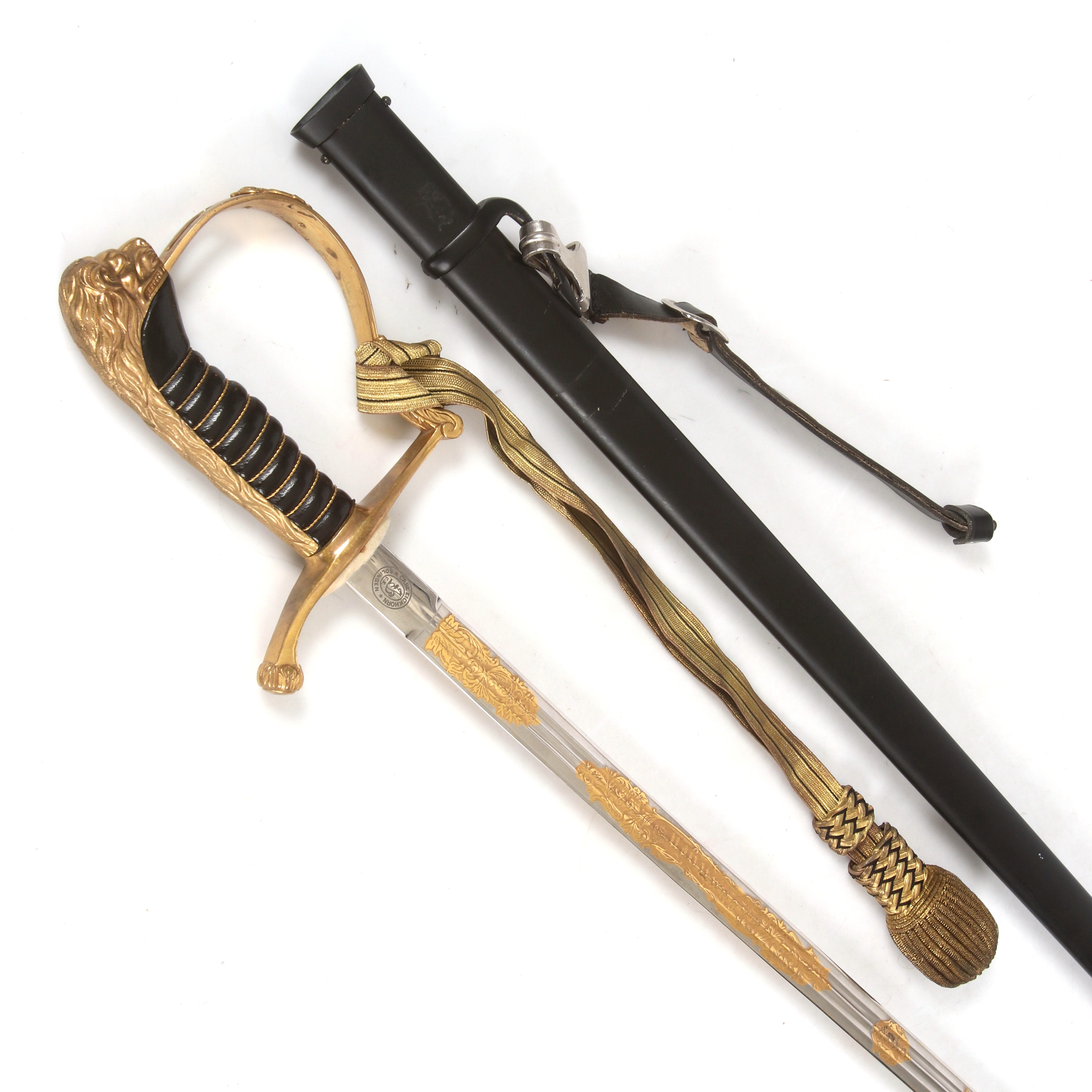Images for 3007281. SABER with PORTRAIT, m/1899 for Swedish infantry ...