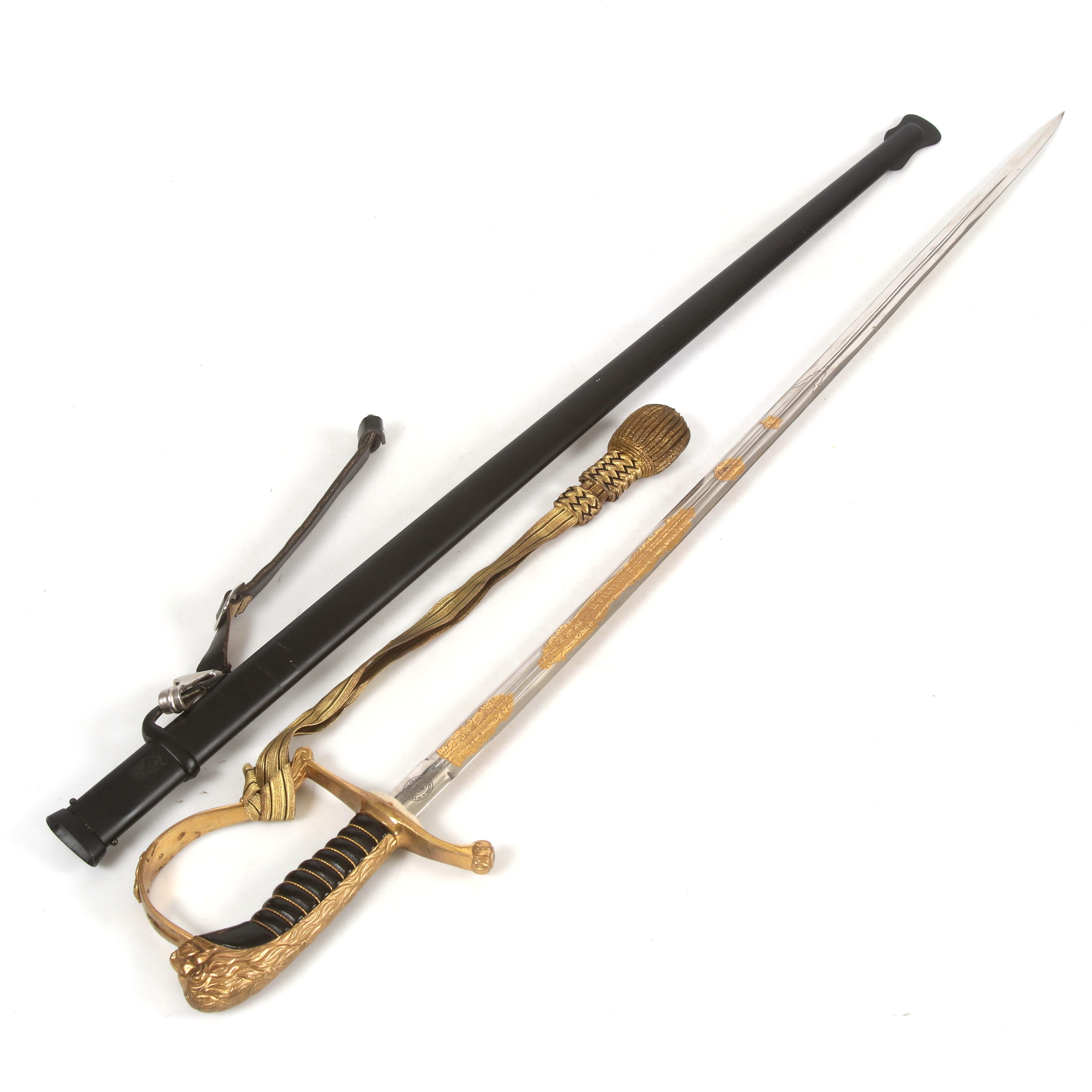 Images for 3007281. SABER with PORTRAIT, m/1899 for Swedish infantry ...