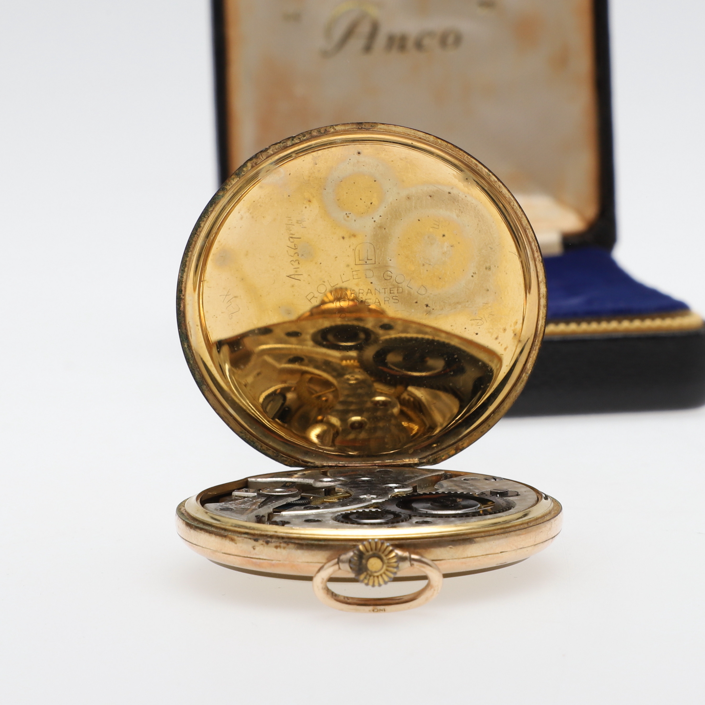 Images for 3018826. A 9CT GOLD LADIES FOB/NURSES WATCH AND A GOLD ...