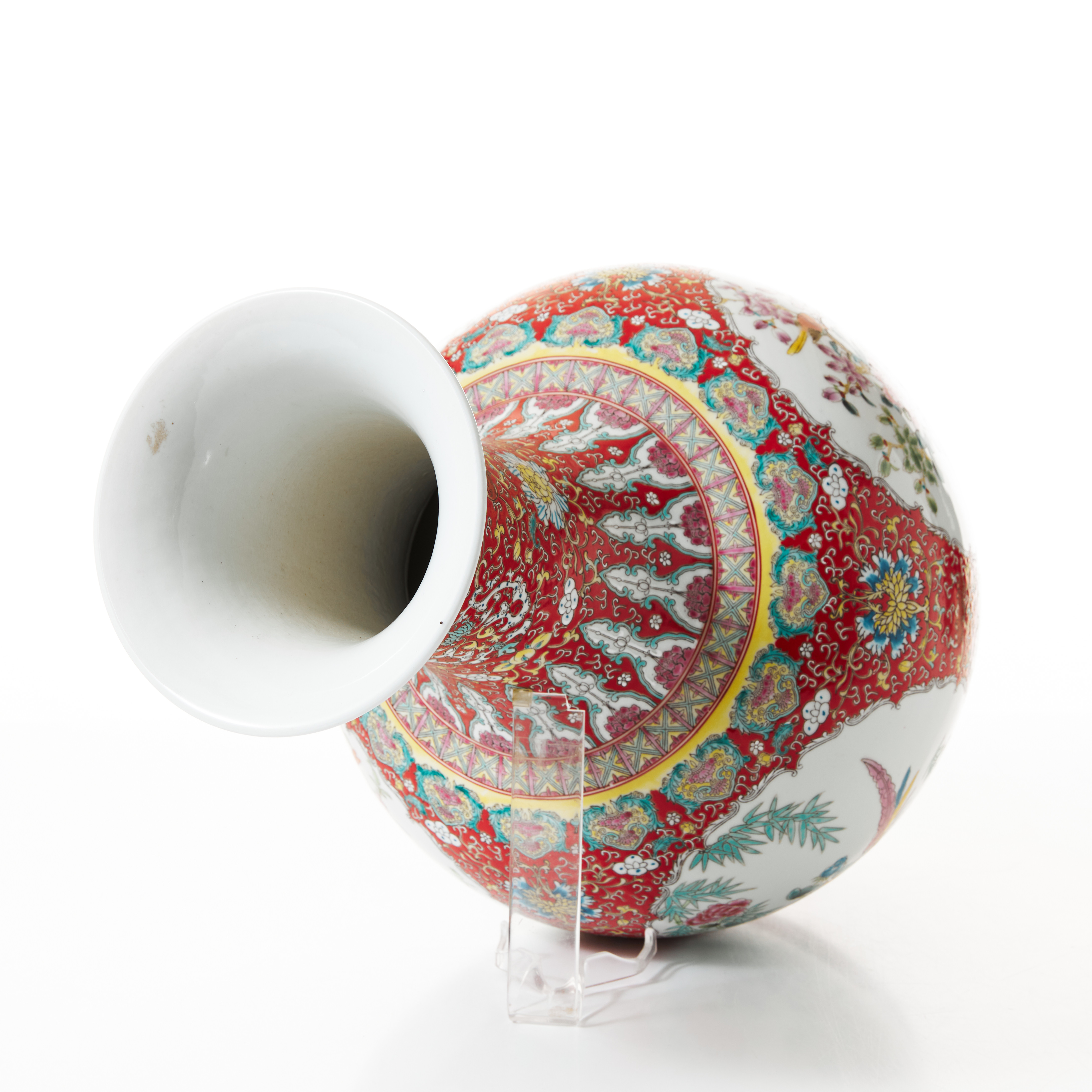 Images for 3021352. VAS, porcelain, China, 1900s, decoration in enamel ...