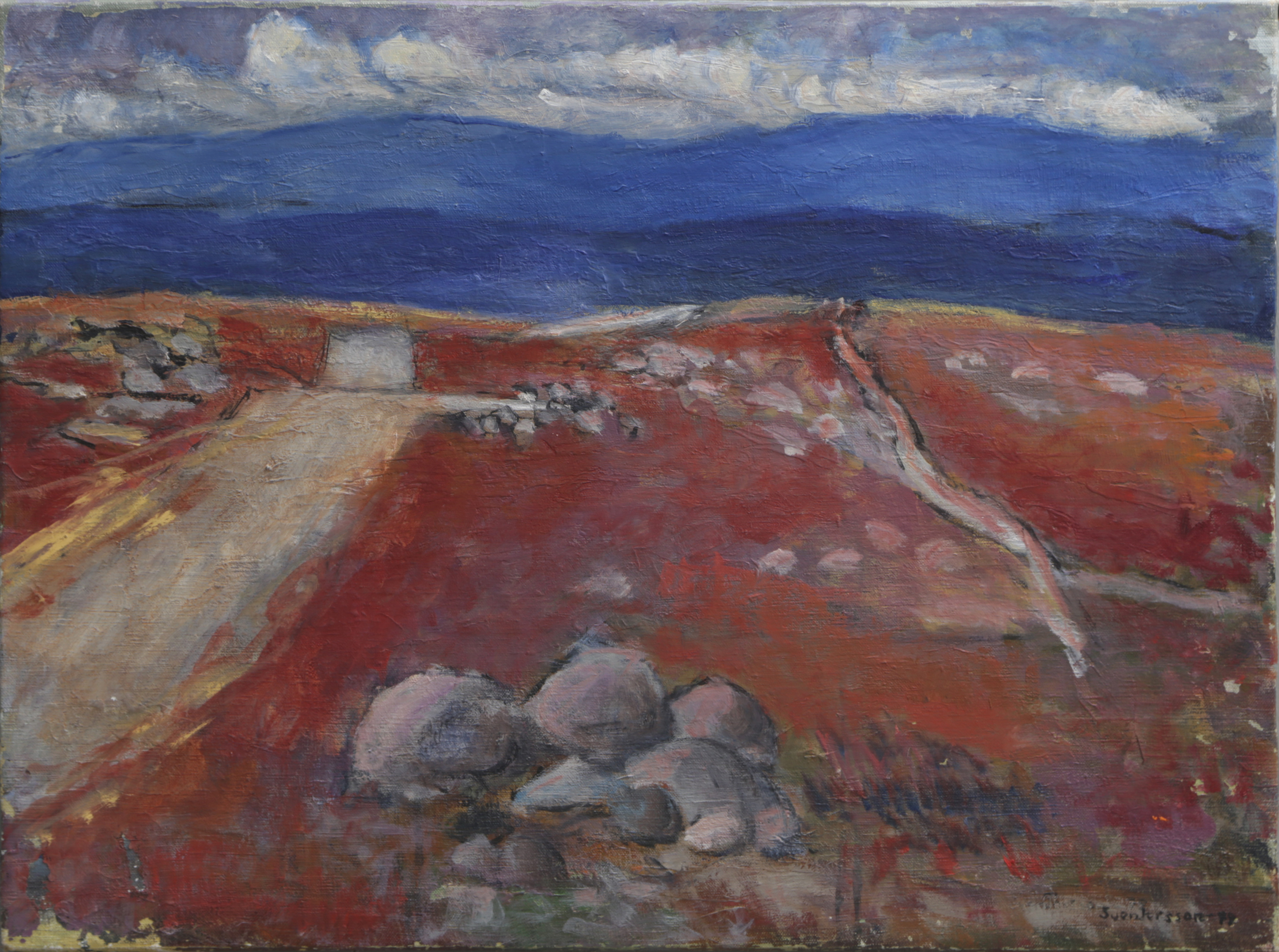 Images for 3021864. SVEN PERSSON. OIL on canvas, signed, 1979. - Auctionet