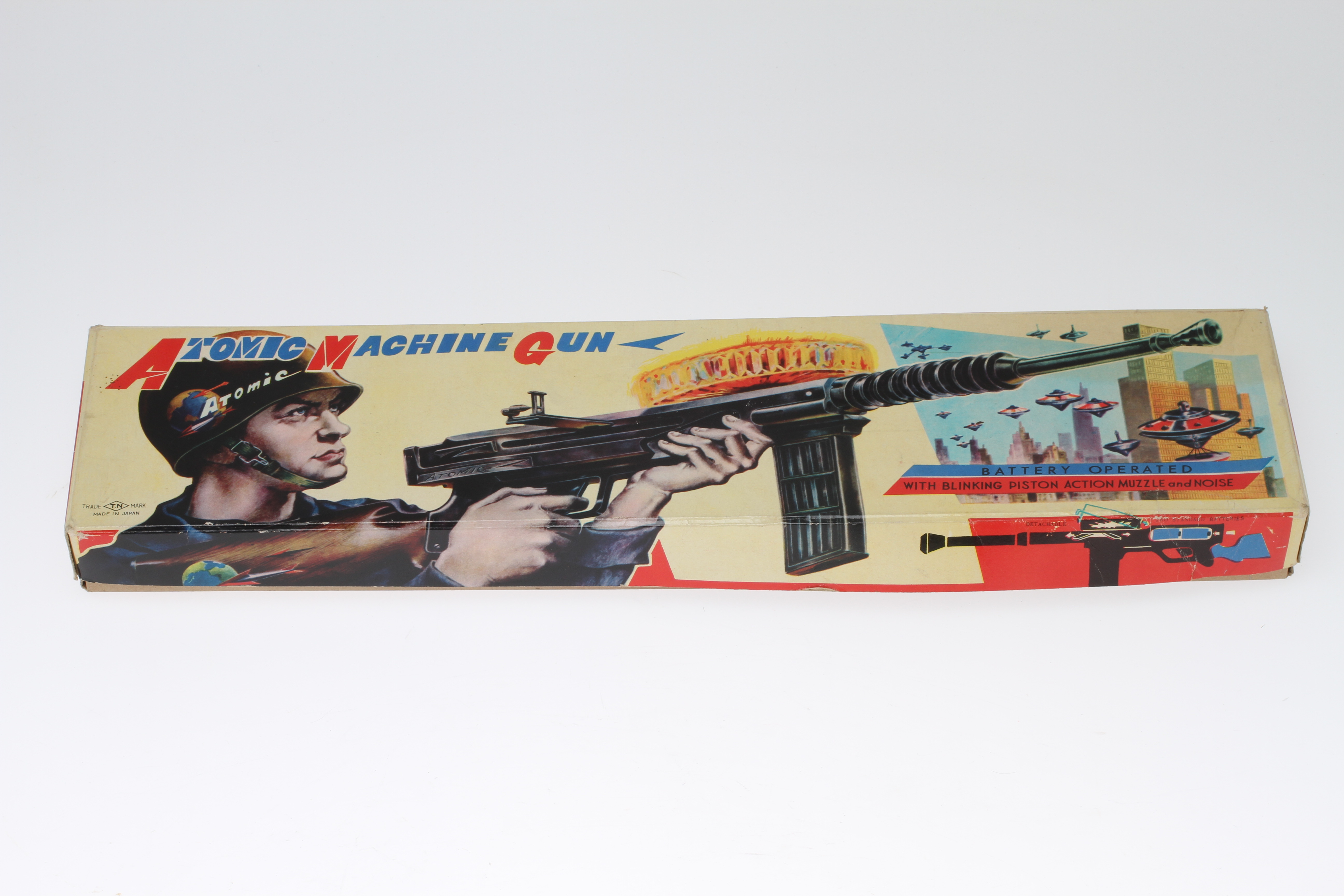 Images for 30231. ATOMIC MACHINE GUN TN Made in Japan, sheet metal ...