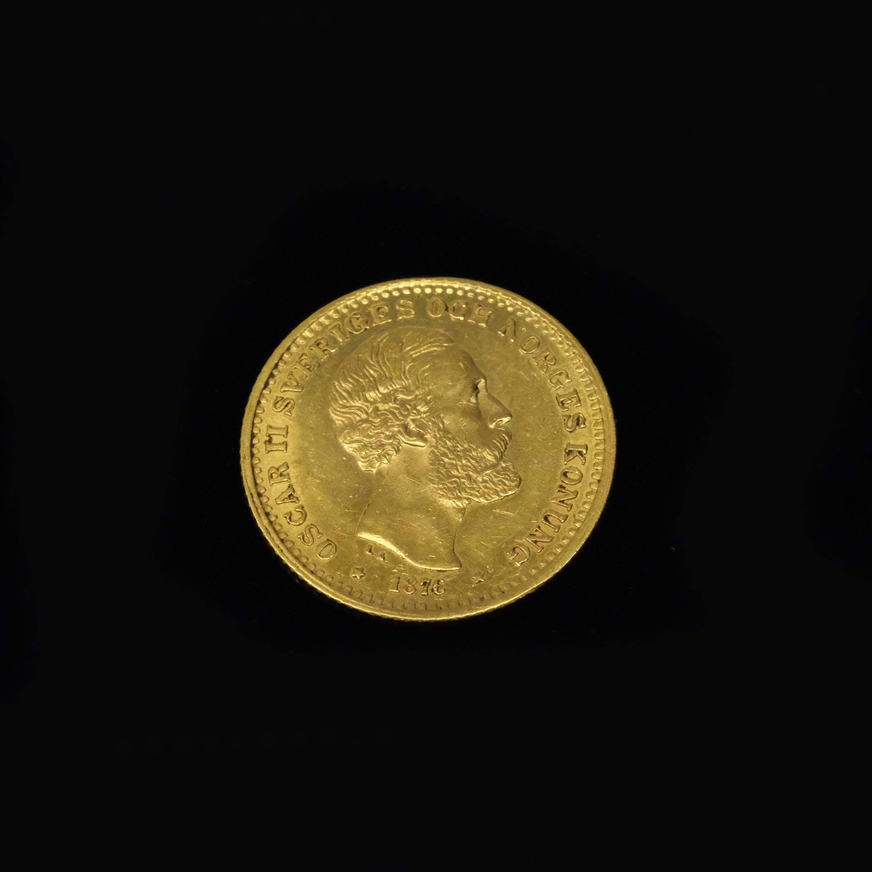 Images for 3024584. GOLD COIN, 10 KRON, 21.6 K, OSCAR II, KING OF ...