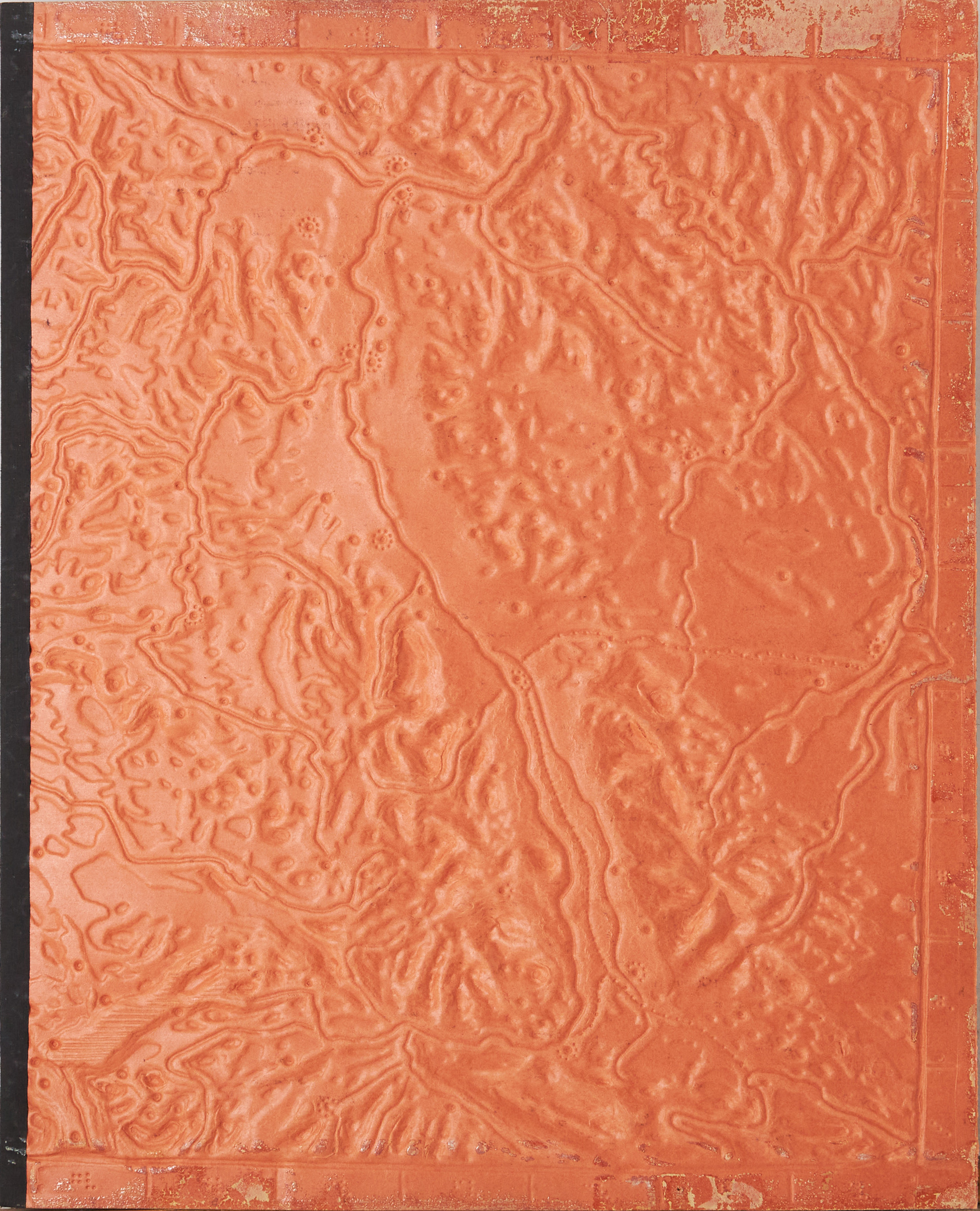 Images for 3024709. RARE COLLECTION OF 18 TACTILE MAPS FROM WORLD WAR ...