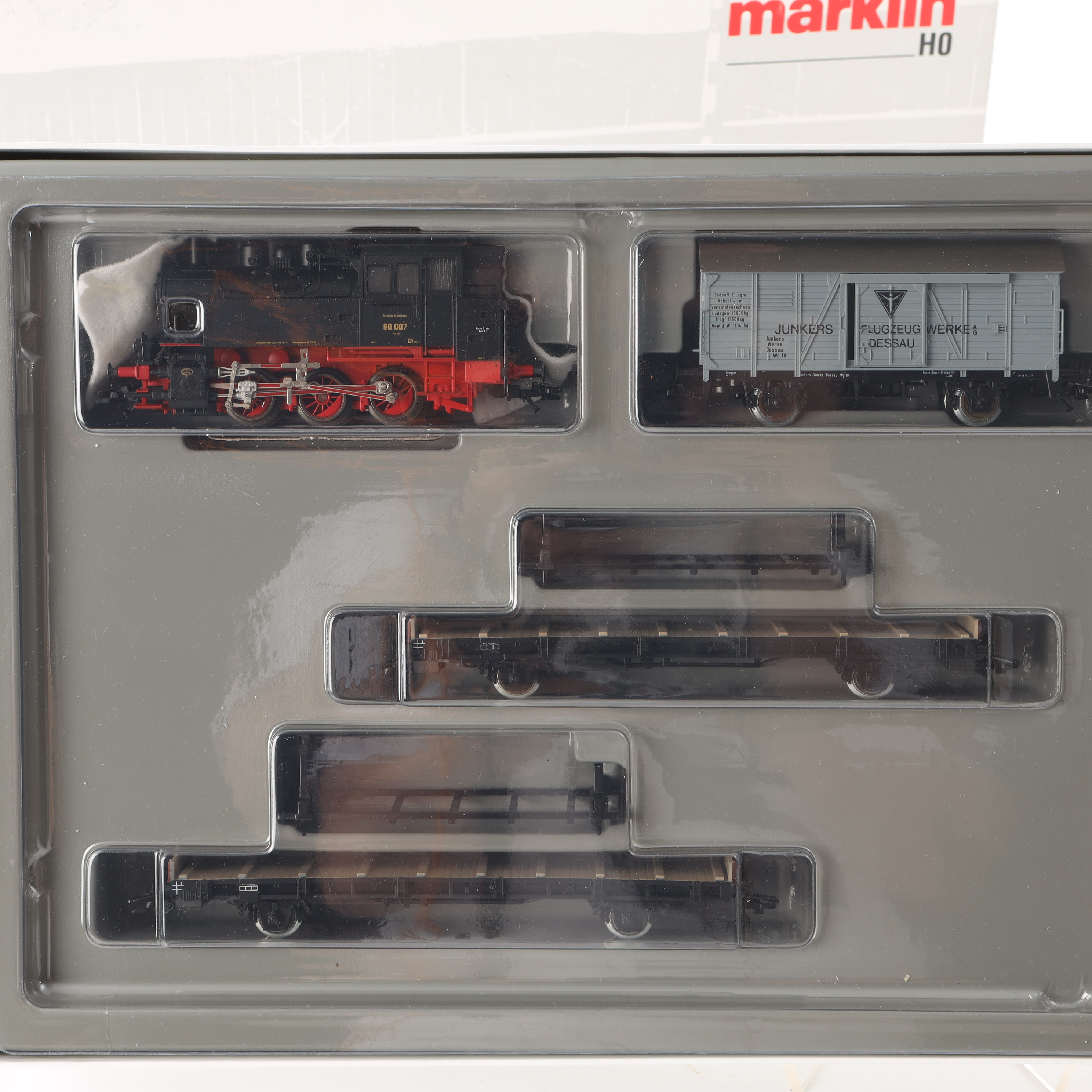 Images for 3025611. MÄRKLIN 2866 air transport set with steam ...