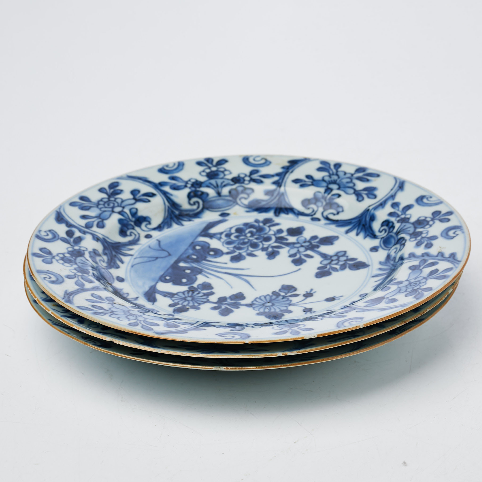 Images for 3027817. PLATES, 3 dlr, China, porcelain, 18th century ...