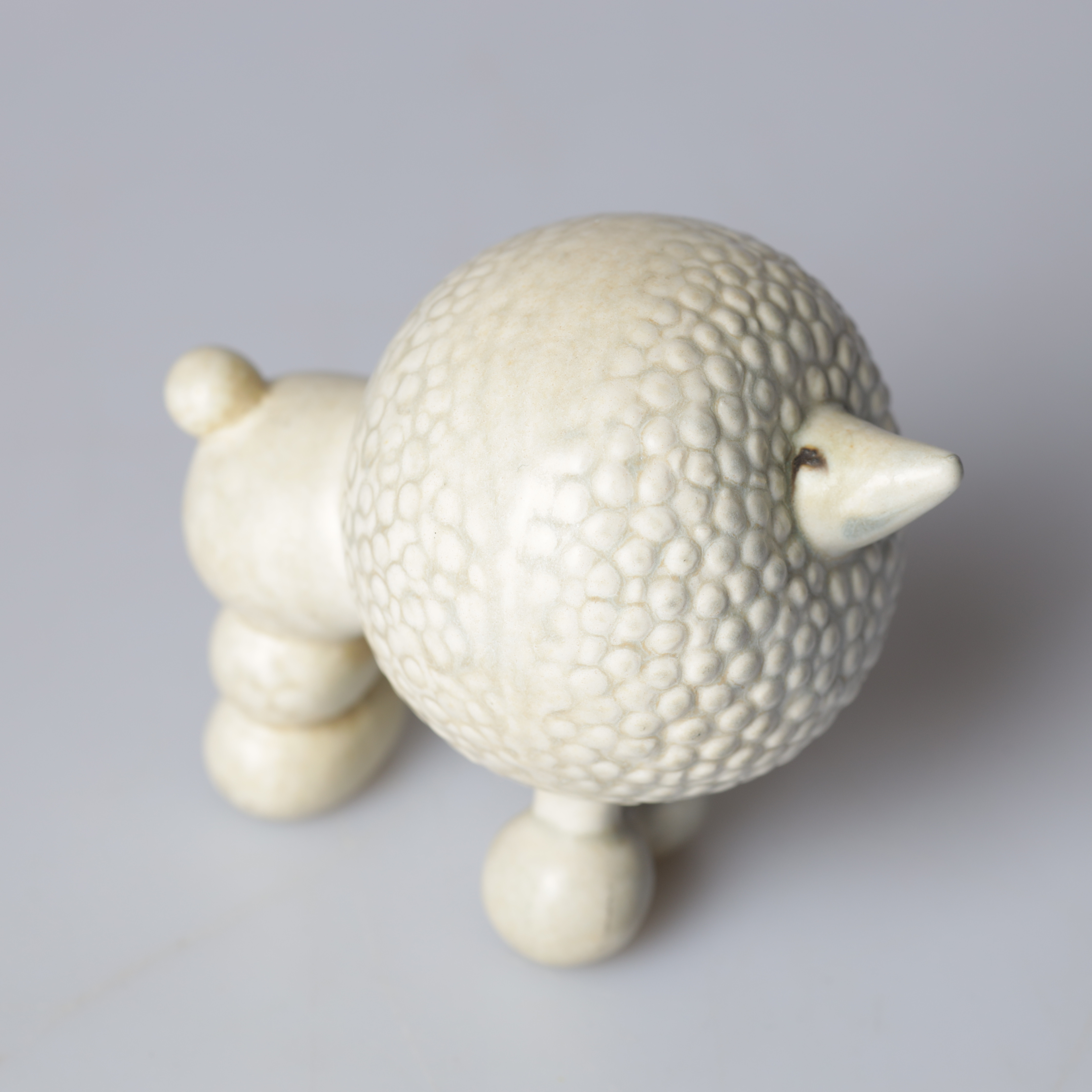 Images for 3028617. LISA LARSON. Figurine, Poodle, stoneware ...