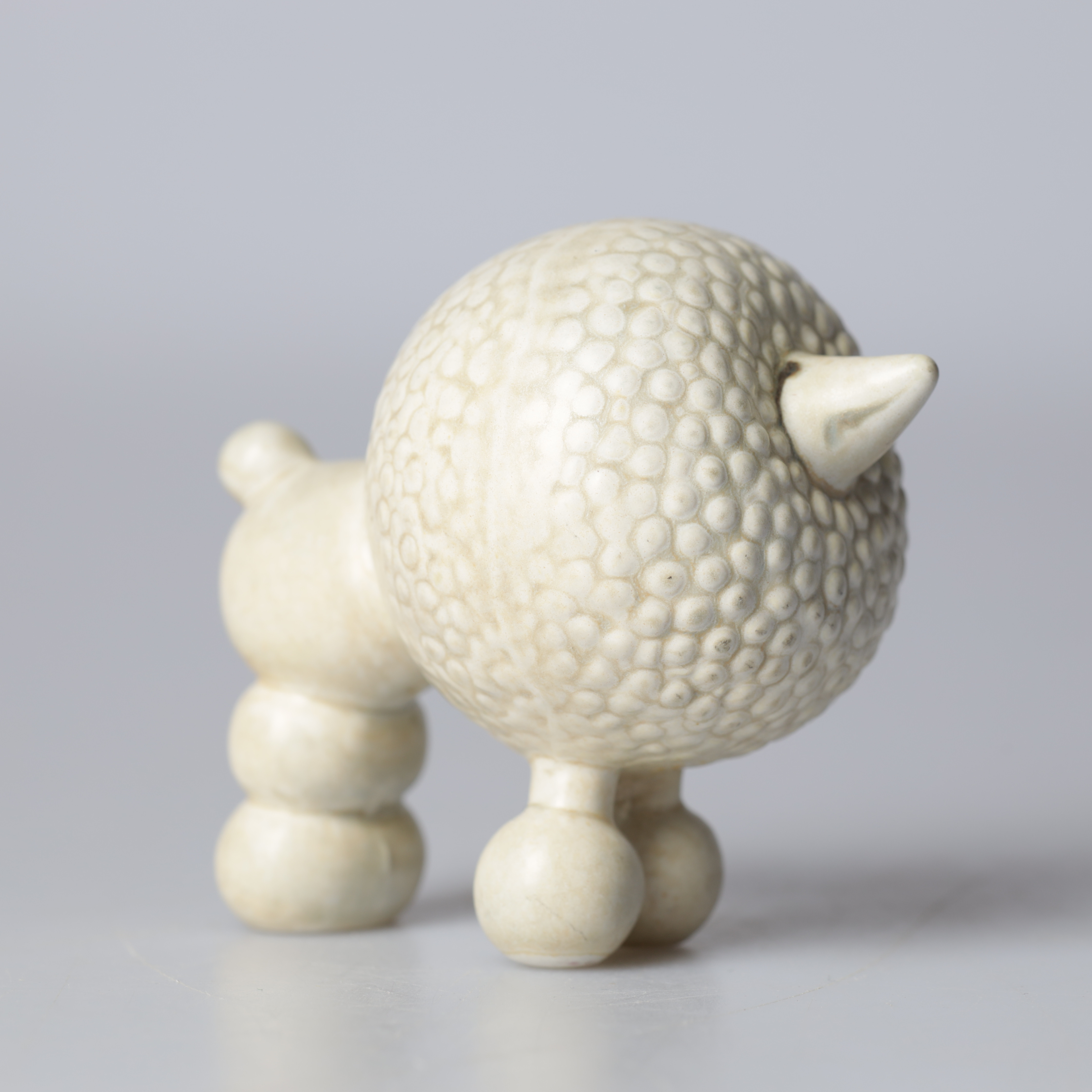 Images for 3028624. LISA LARSON. Figurine, Poodle, stoneware ...