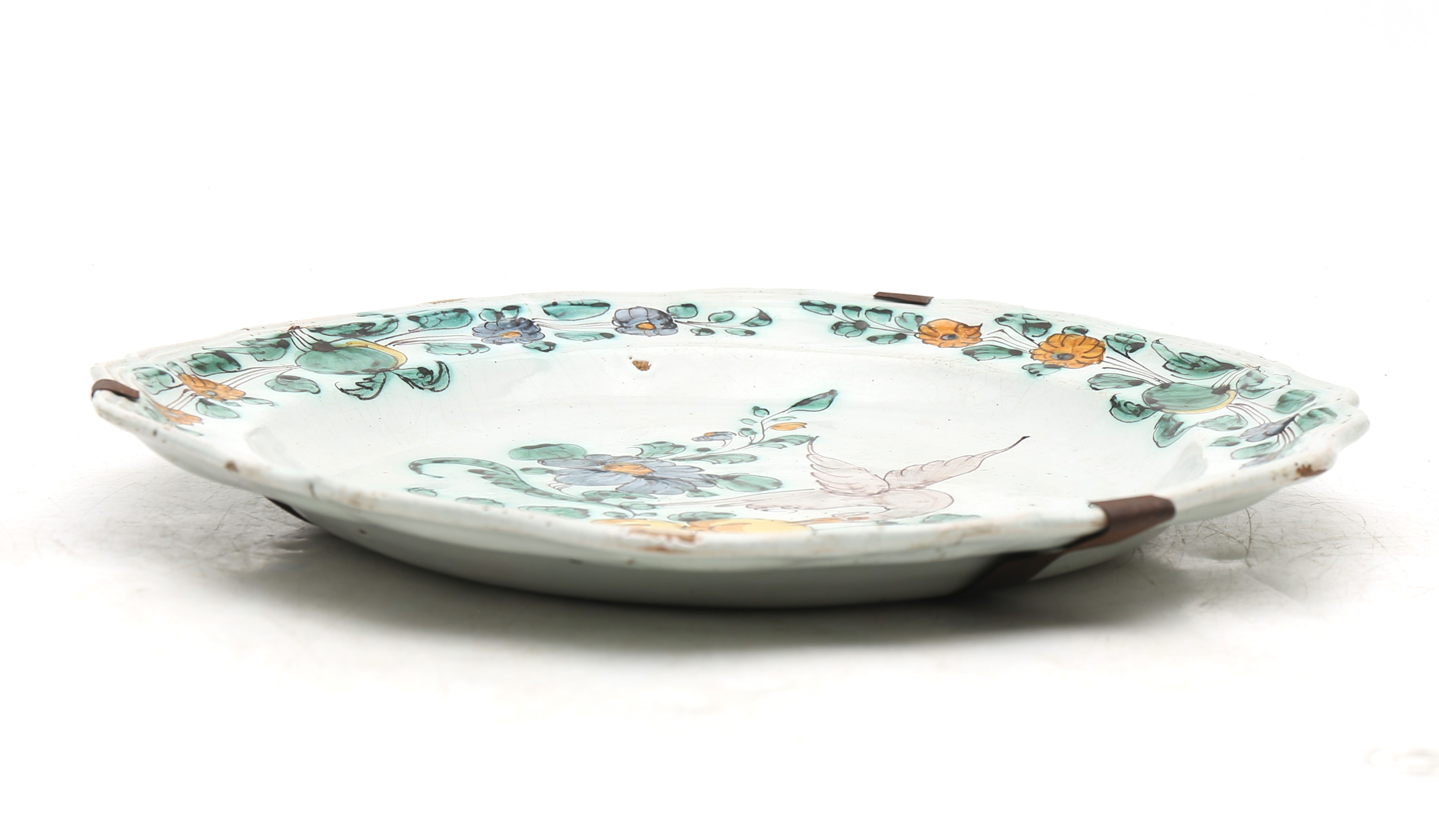 Imágenes para 3029605. Gran plato en loza italiana de Cerreto, del ...