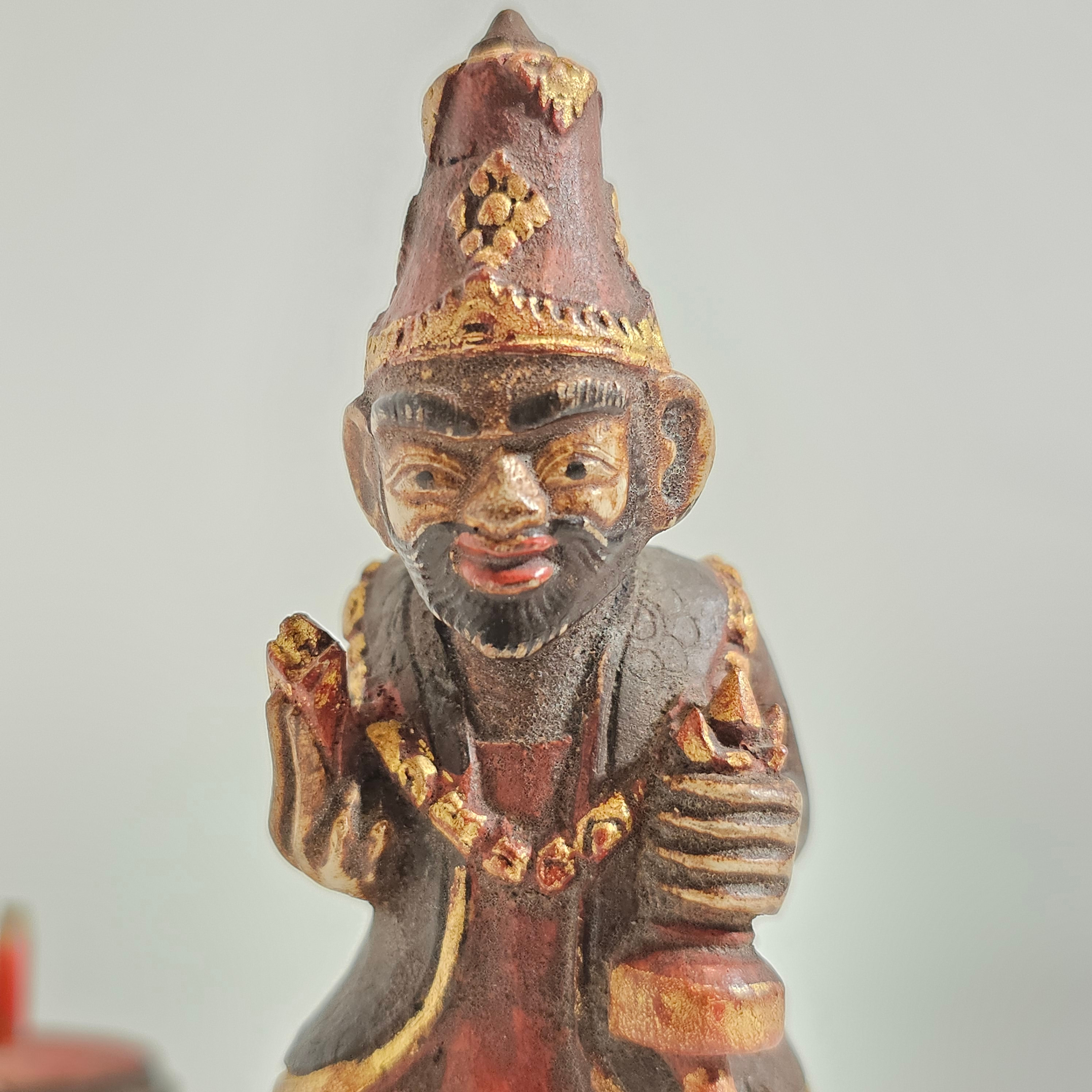 Images for 3033338. "SAINT", WOODEN SCULPTURE, CHINA XX CENTURY ...