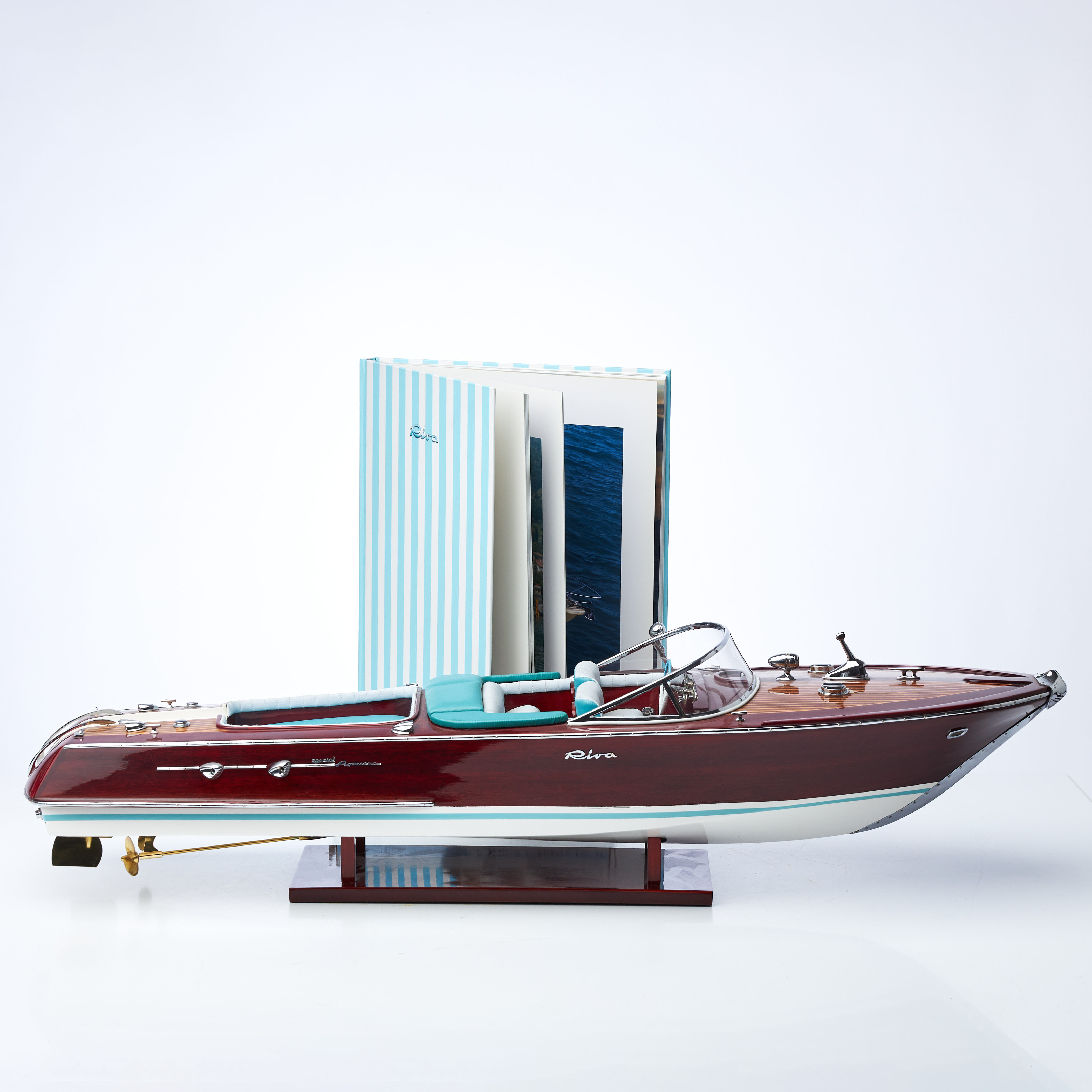 Images for 3036081. MODEL BOAT and BOOK. Riva, "Aquarama special ...