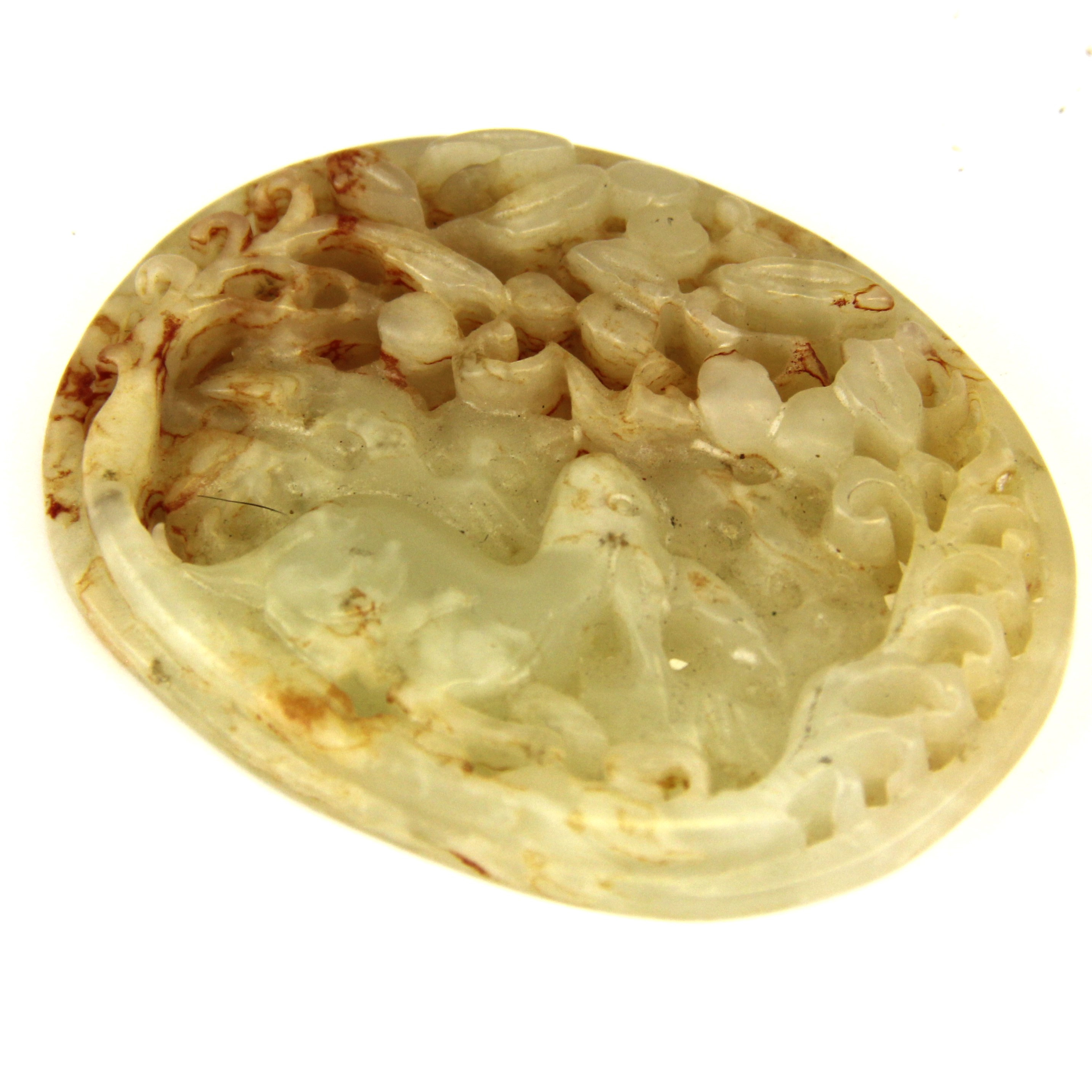 Images for 3042841. CHINESE MUTTON FAT JADE PANEL. - Auctionet